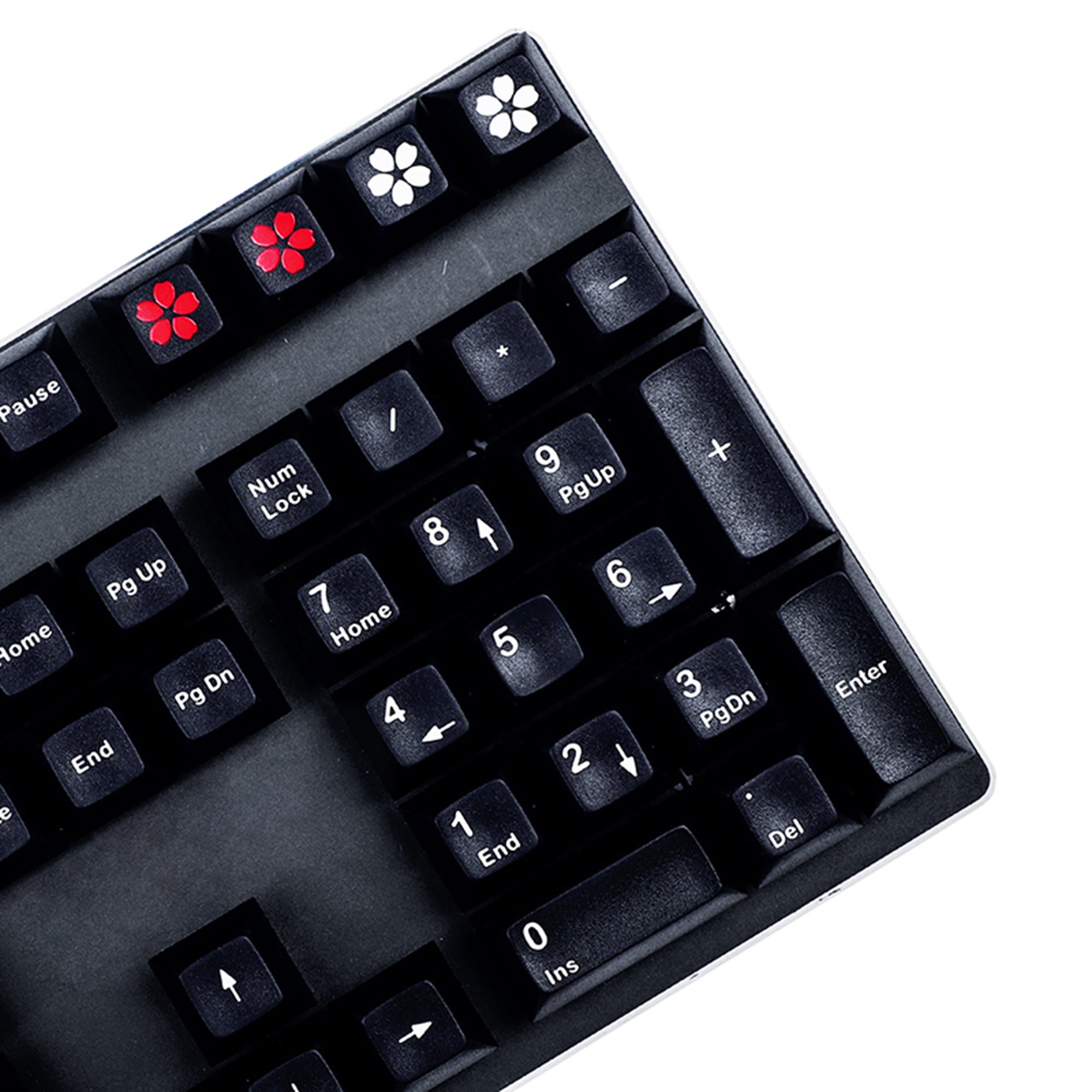 Japanese Black 130 Keys PBT DSA Profile Keycaps Set – KeyGeak