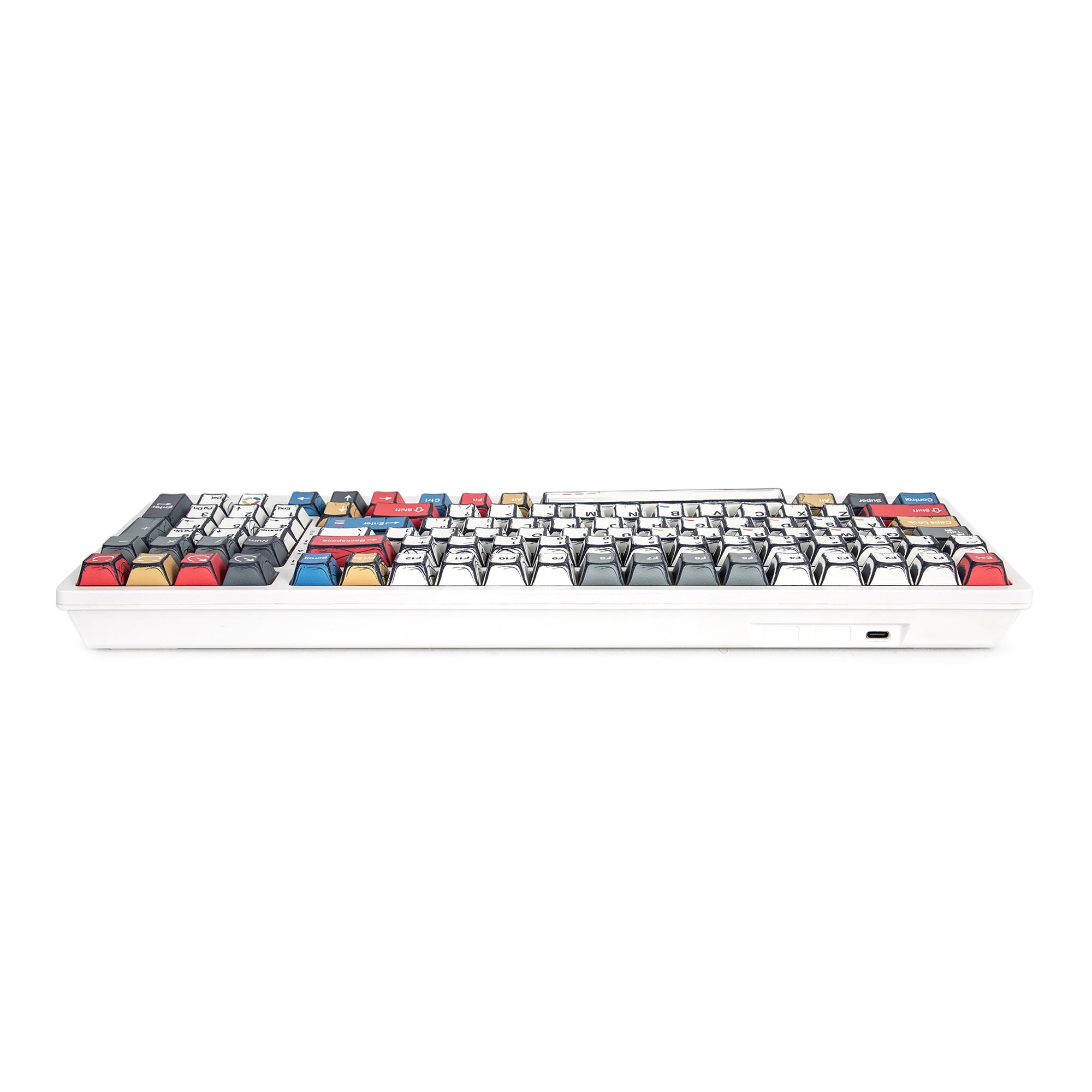 Comic Line Wireless Mechanical 3 Mode 98% Keyboards – KeyGeak