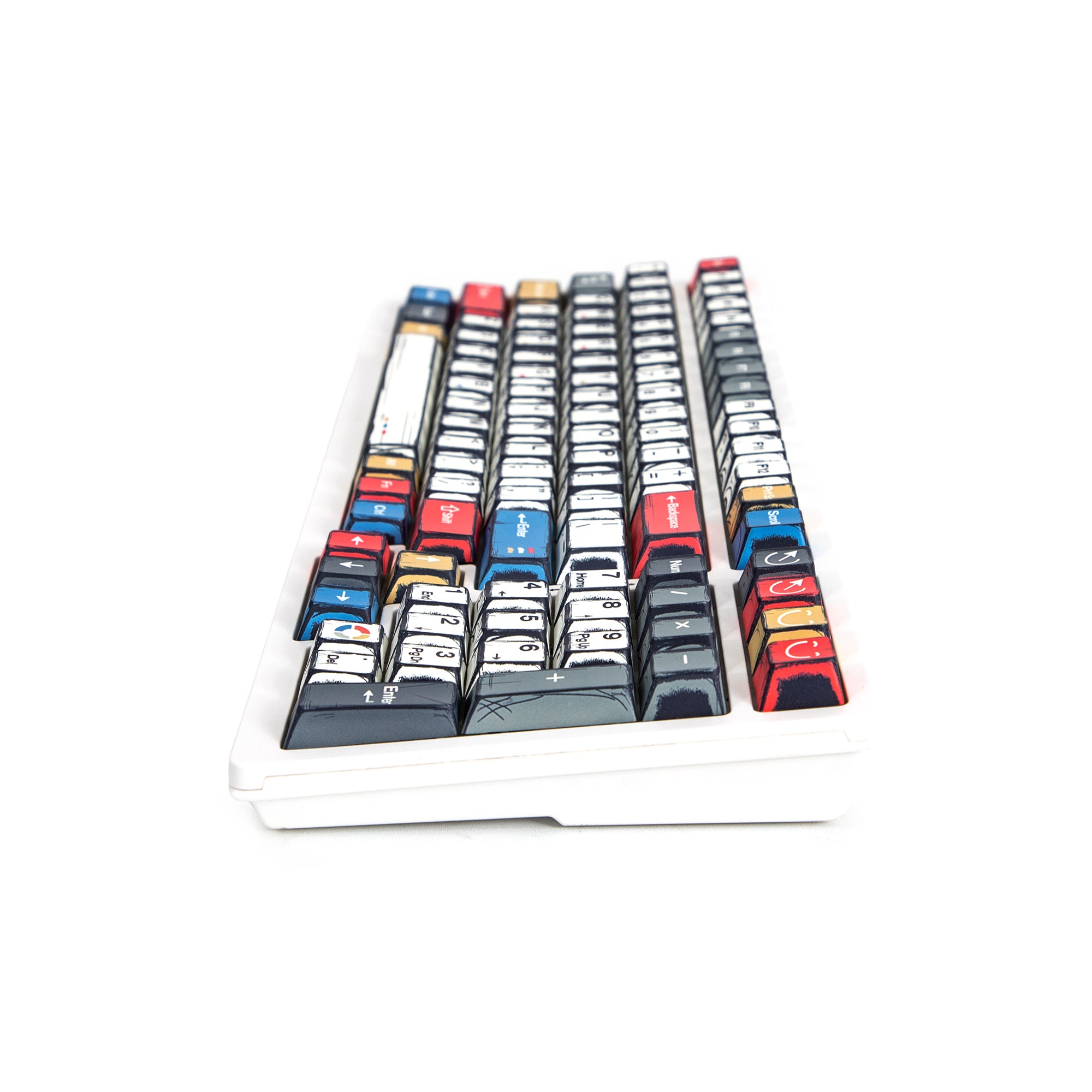 Comic Line Wireless Mechanical 3 Mode 98% Keyboards – KeyGeak