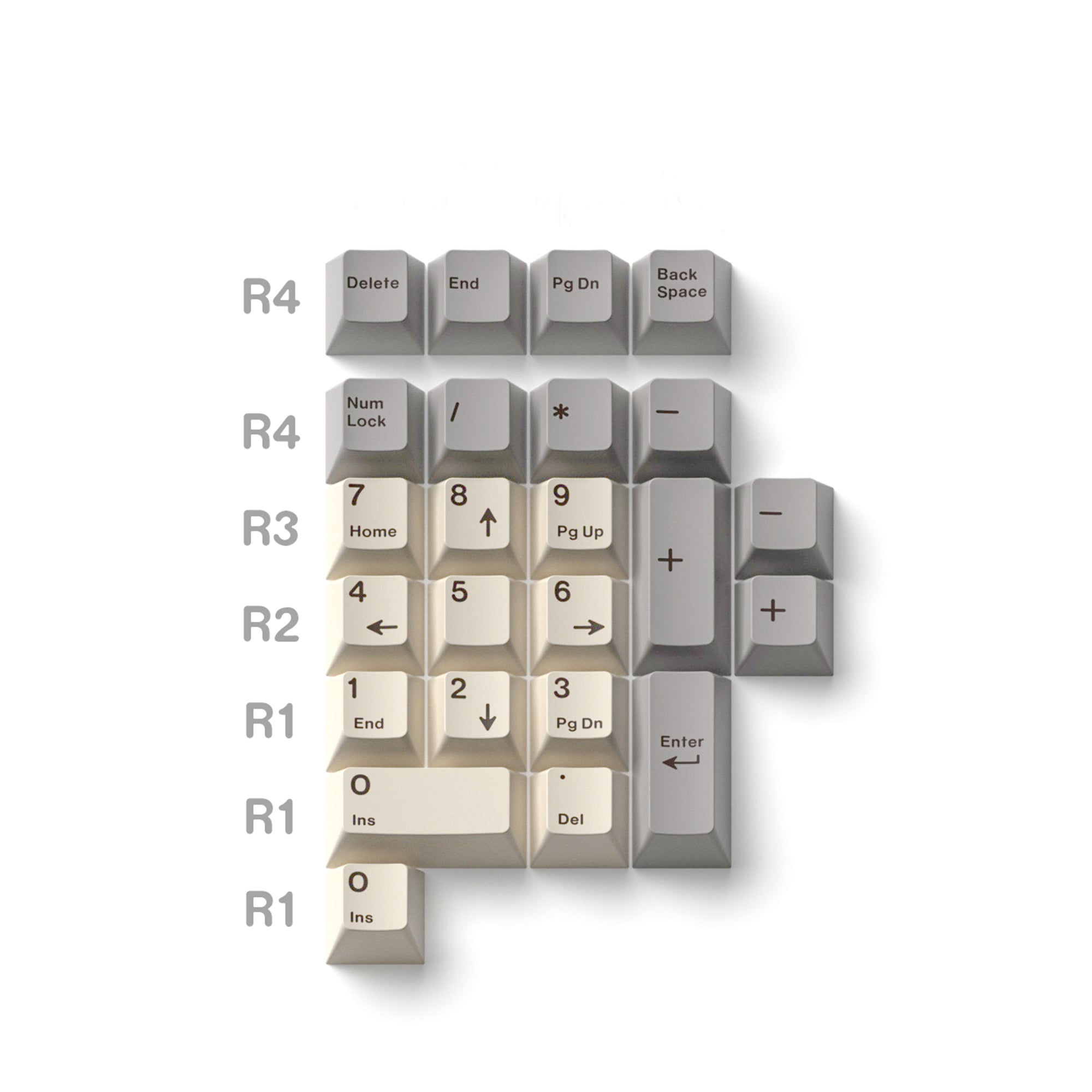 [Desert] English/Japanese PBT ANSI & ISO Cherry Profile Keycaps Set ...