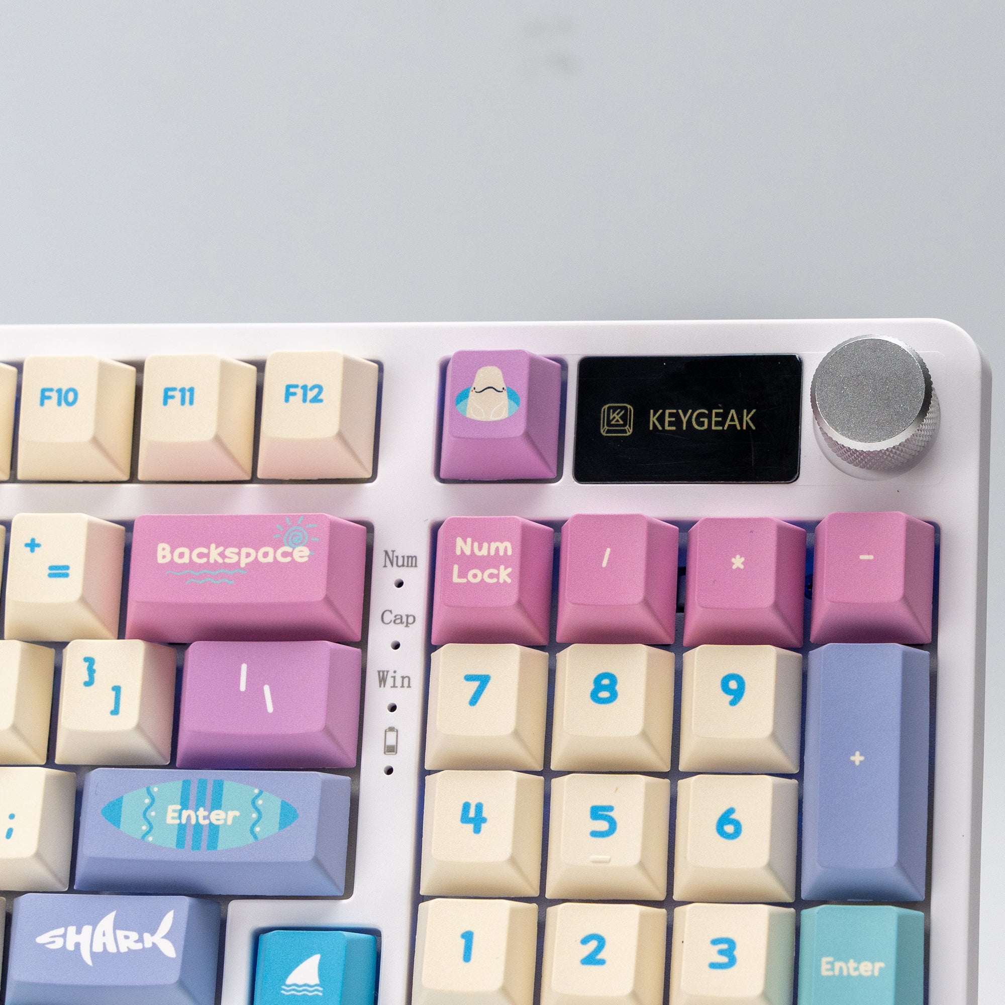 [Sea] Little Shark PBT Cherry Profile Keycaps Set – KeyGeak