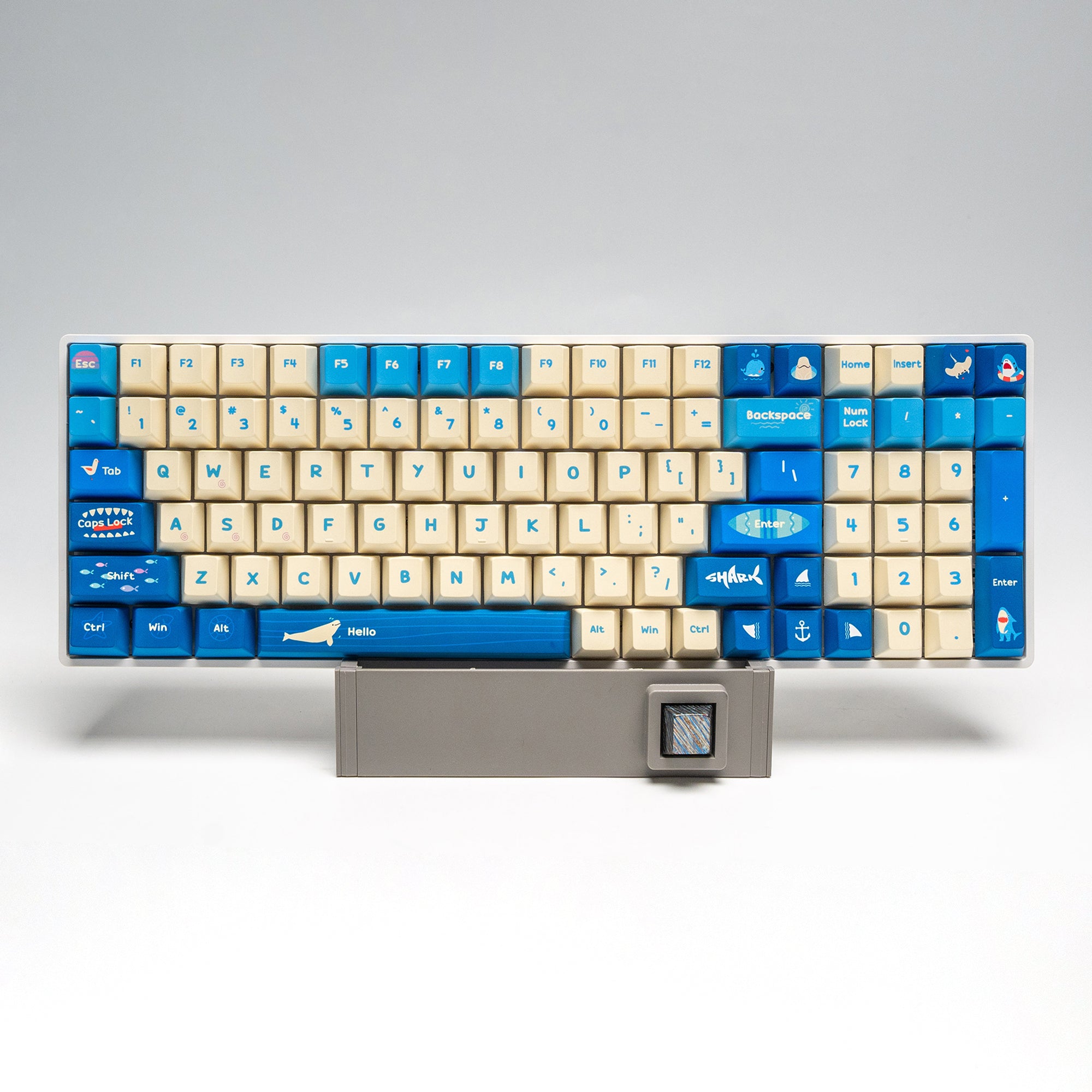 [Sea] Little Shark PBT Cherry Profile Keycaps Set – KeyGeak
