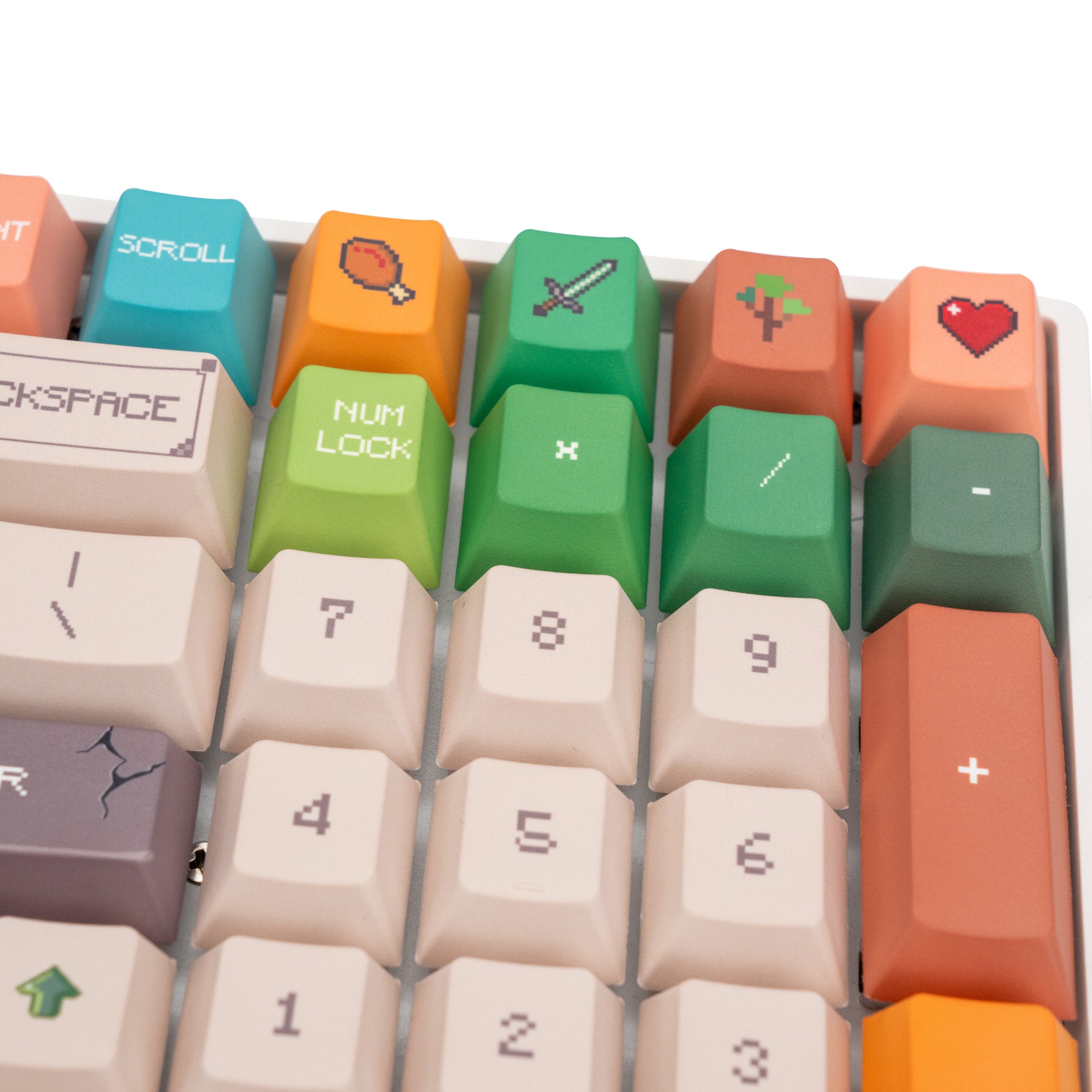 MC Minecraft Series PBT Keycap Set – KeyGeak