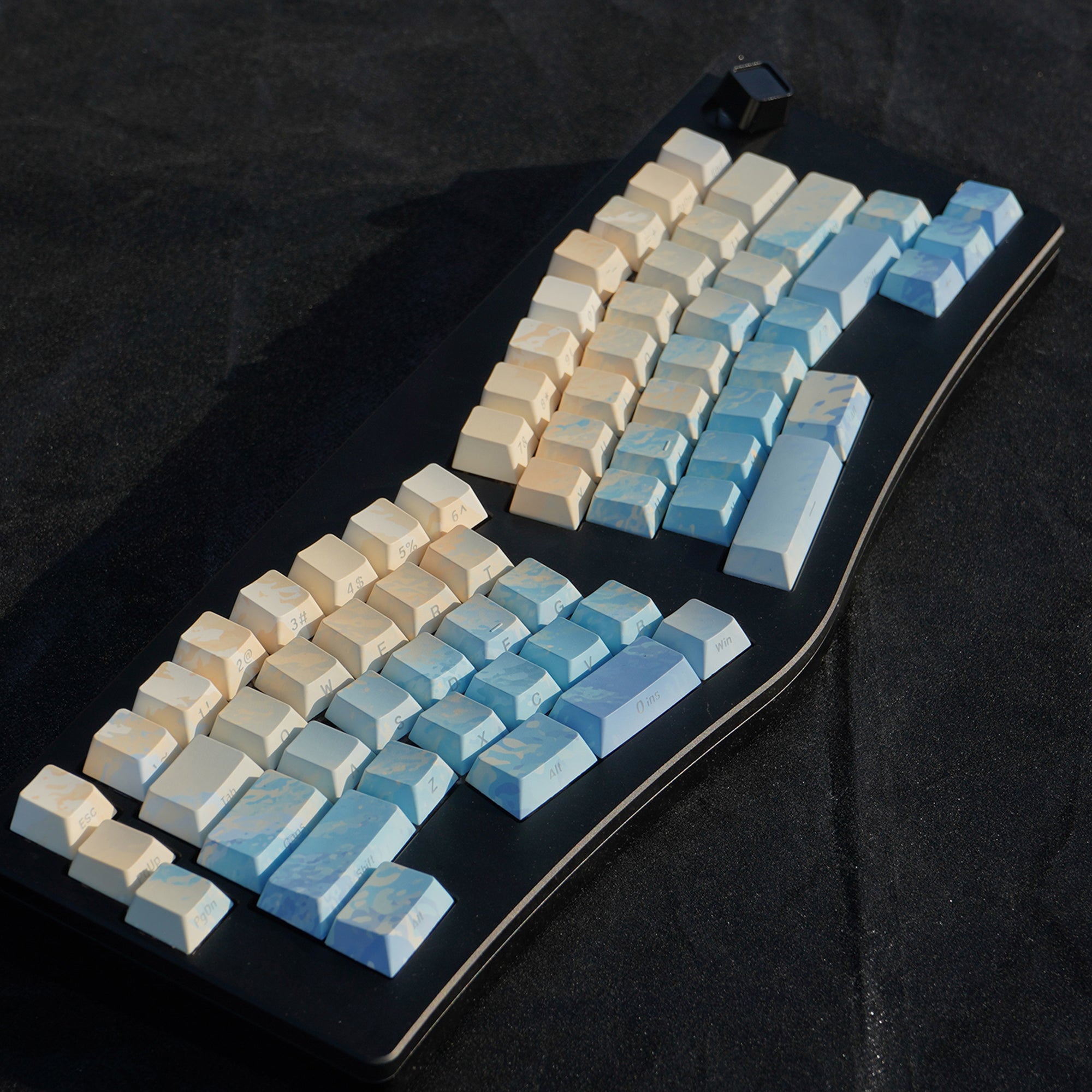 Water Pattern 139 Keys ABS Cherry Profile Side Print Keycaps Set – KeyGeak