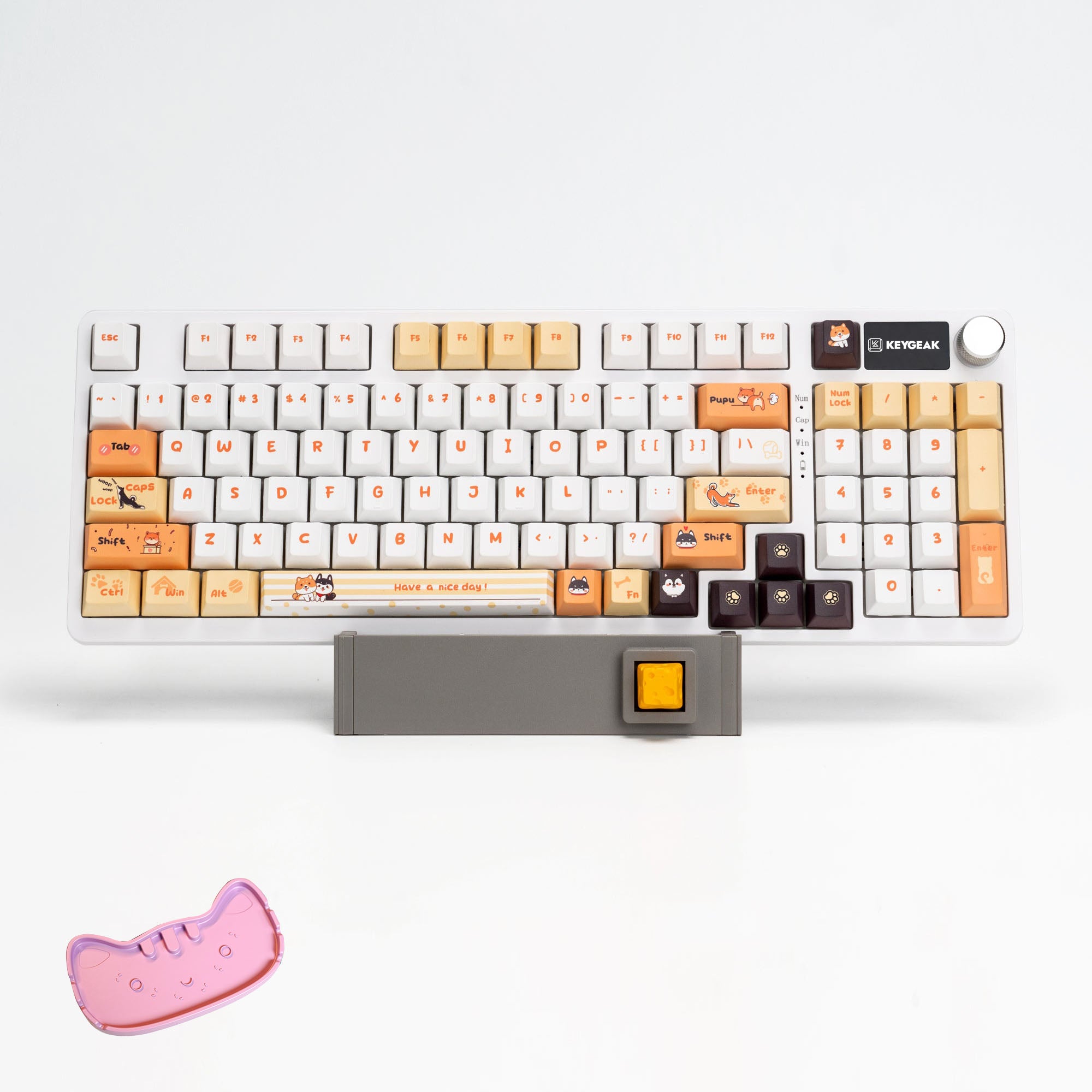 [Animal Series]KG98 Hot-Swap RGB Mechanical Keyboard (whole keyboard k ...