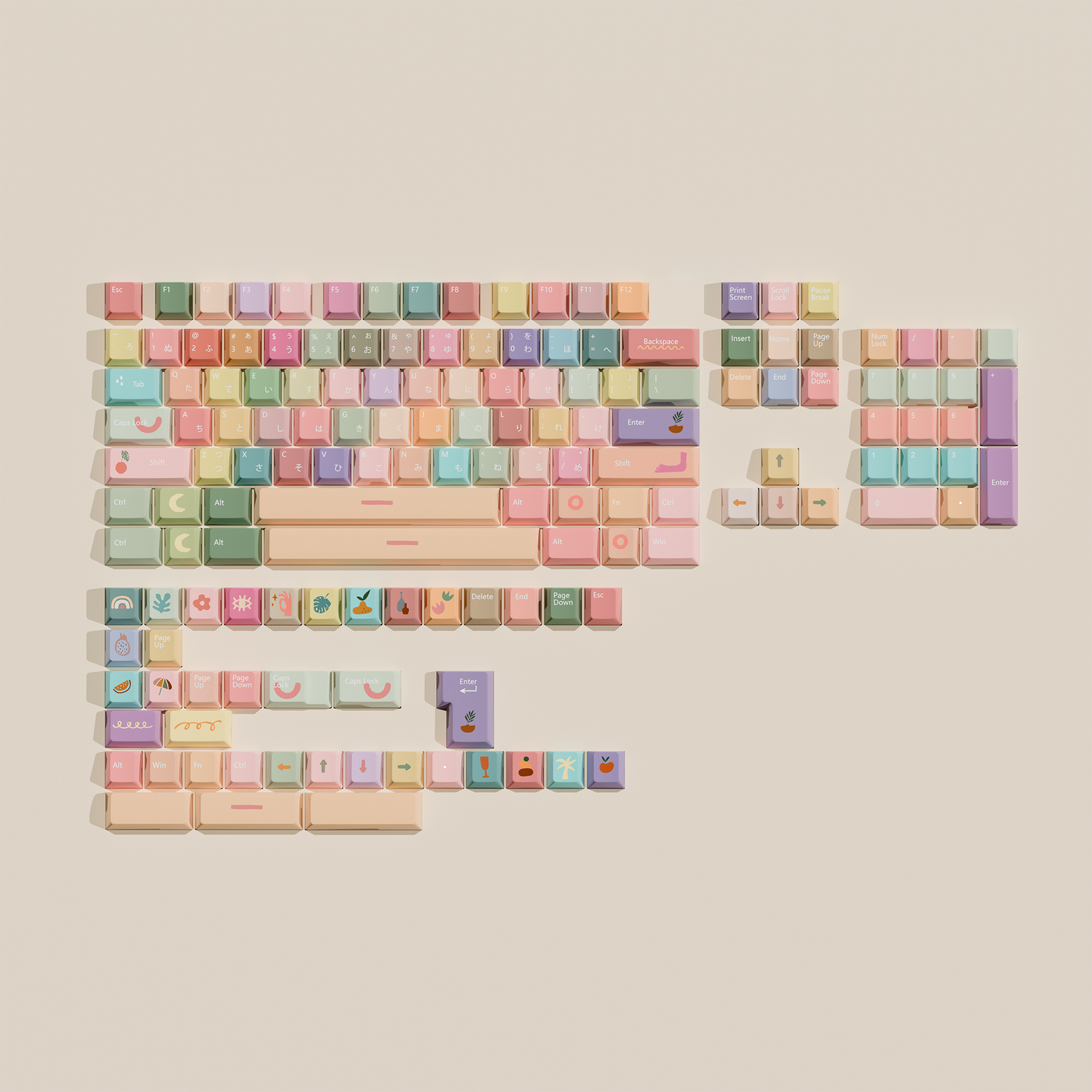 [Animal Series]KG98 Hot-Swap RGB Mechanical Keyboard (whole keyboard k ...