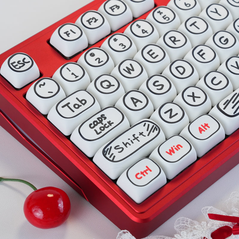 Cartoon Doodle Keycap Set - MOA Profile – KeyGeak