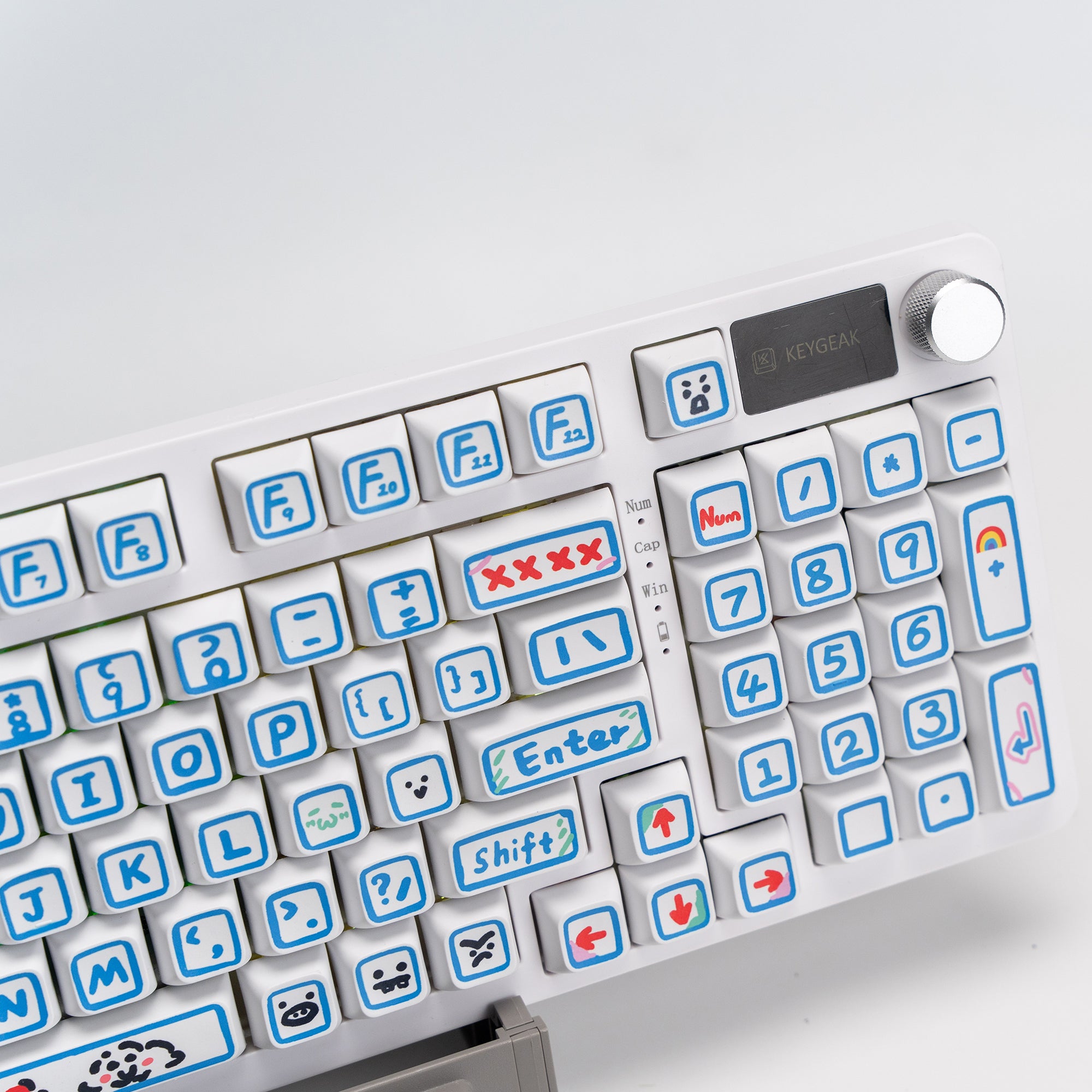 Cartoon Doodle Keycap Set - XDA Profile – KeyGeak