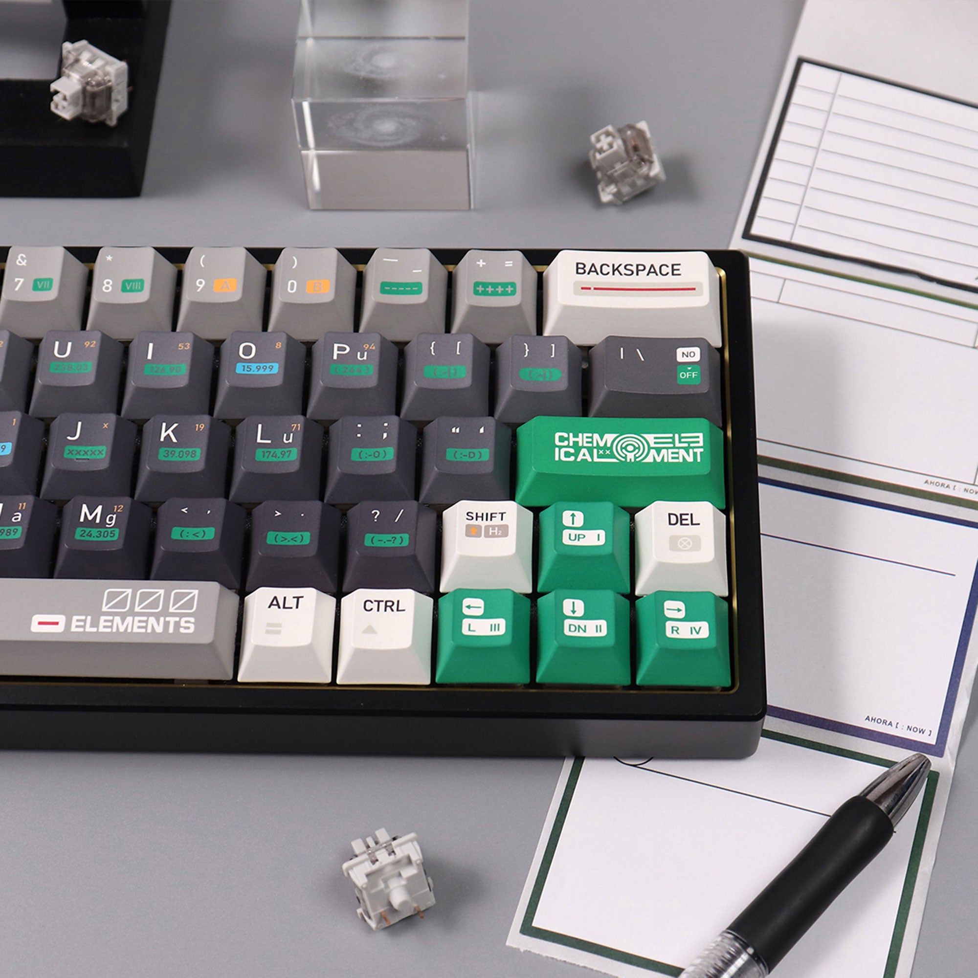 Chemical 003 PBT Cherry Profile Keycaps Set – KeyGeak