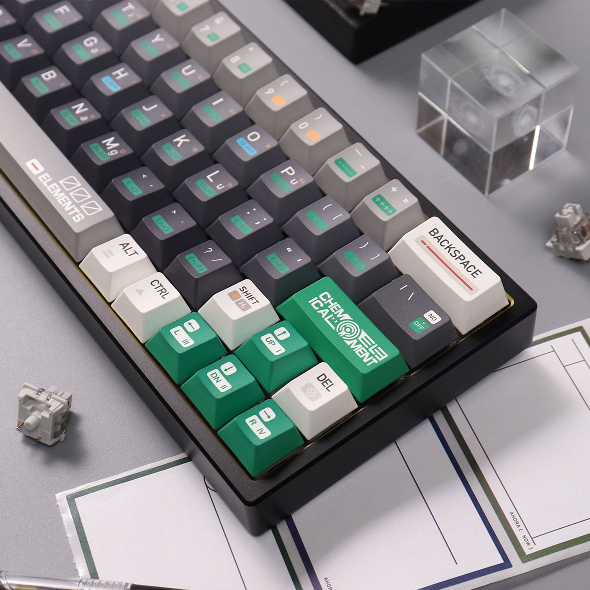 Chemical 003 PBT Cherry Profile Keycaps Set – KeyGeak