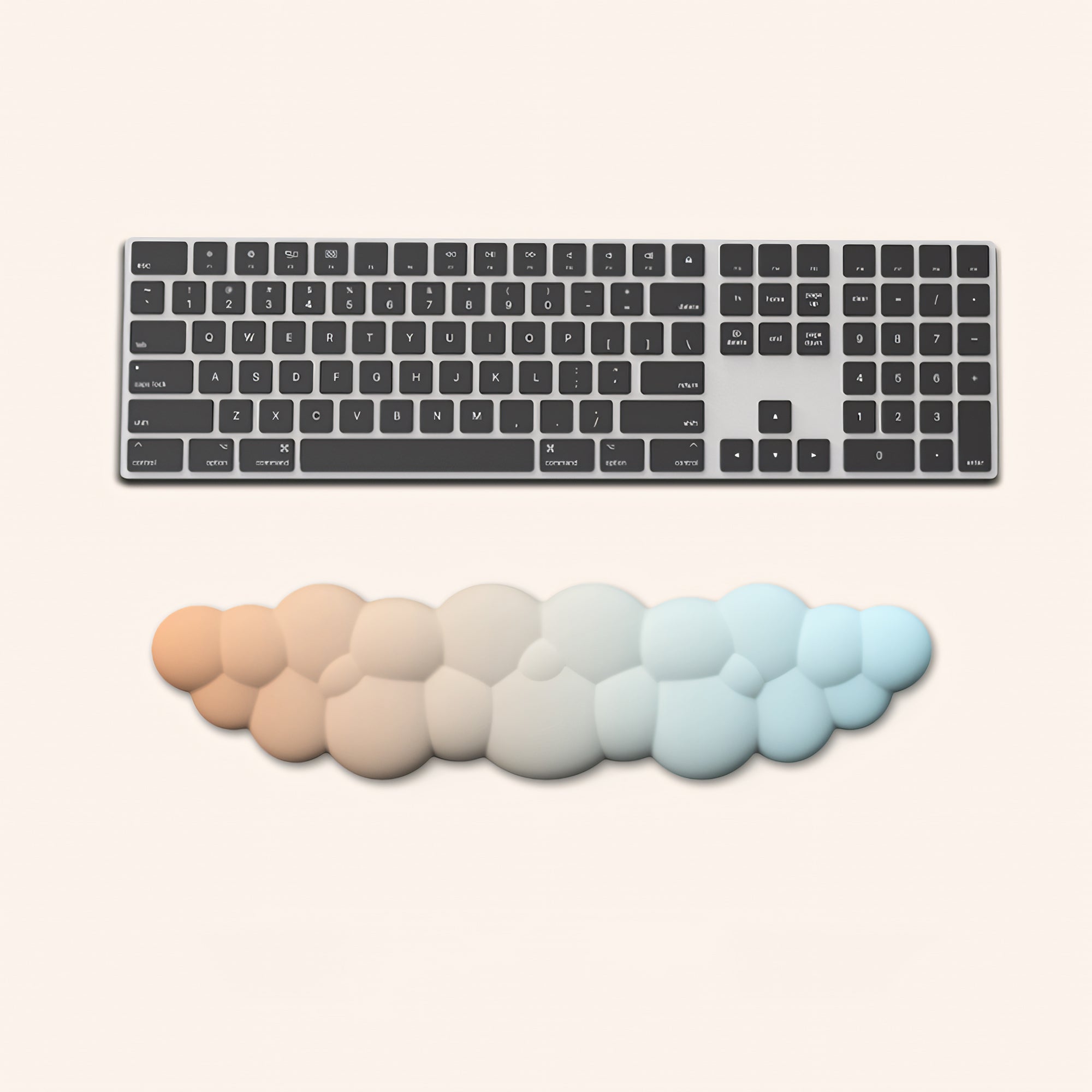 Cloud Keyboard Wrist Rest – KeyGeak