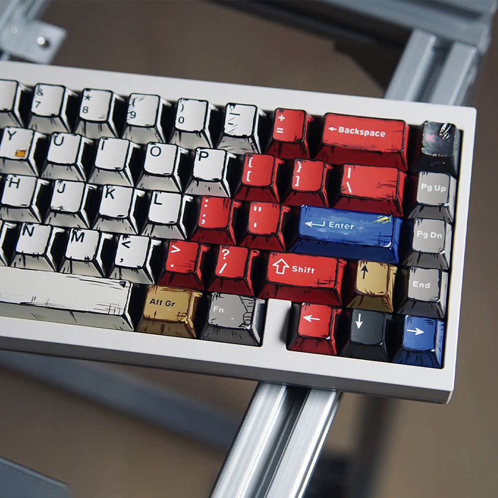 Comic Line Cherry Profile Keycaps Set – KeyGeak
