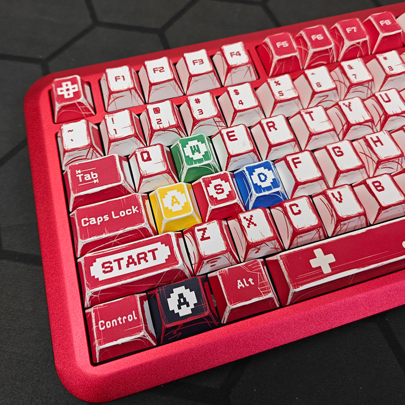 Comic-line NES Cherry Profile Keycaps Set – KeyGeak