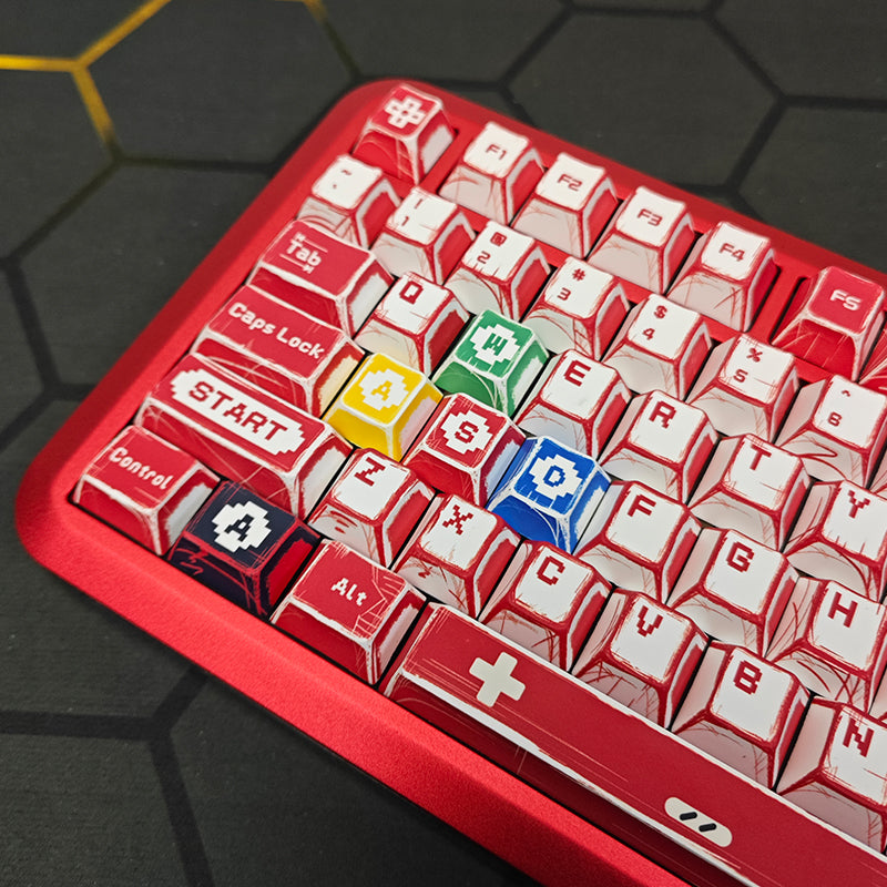 Comic-line NES Cherry Profile Keycaps Set – KeyGeak