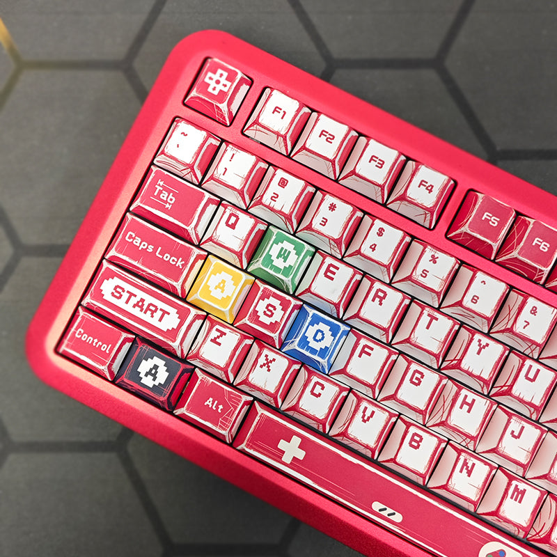 Comic-line NES Cherry Profile Keycaps Set – KeyGeak