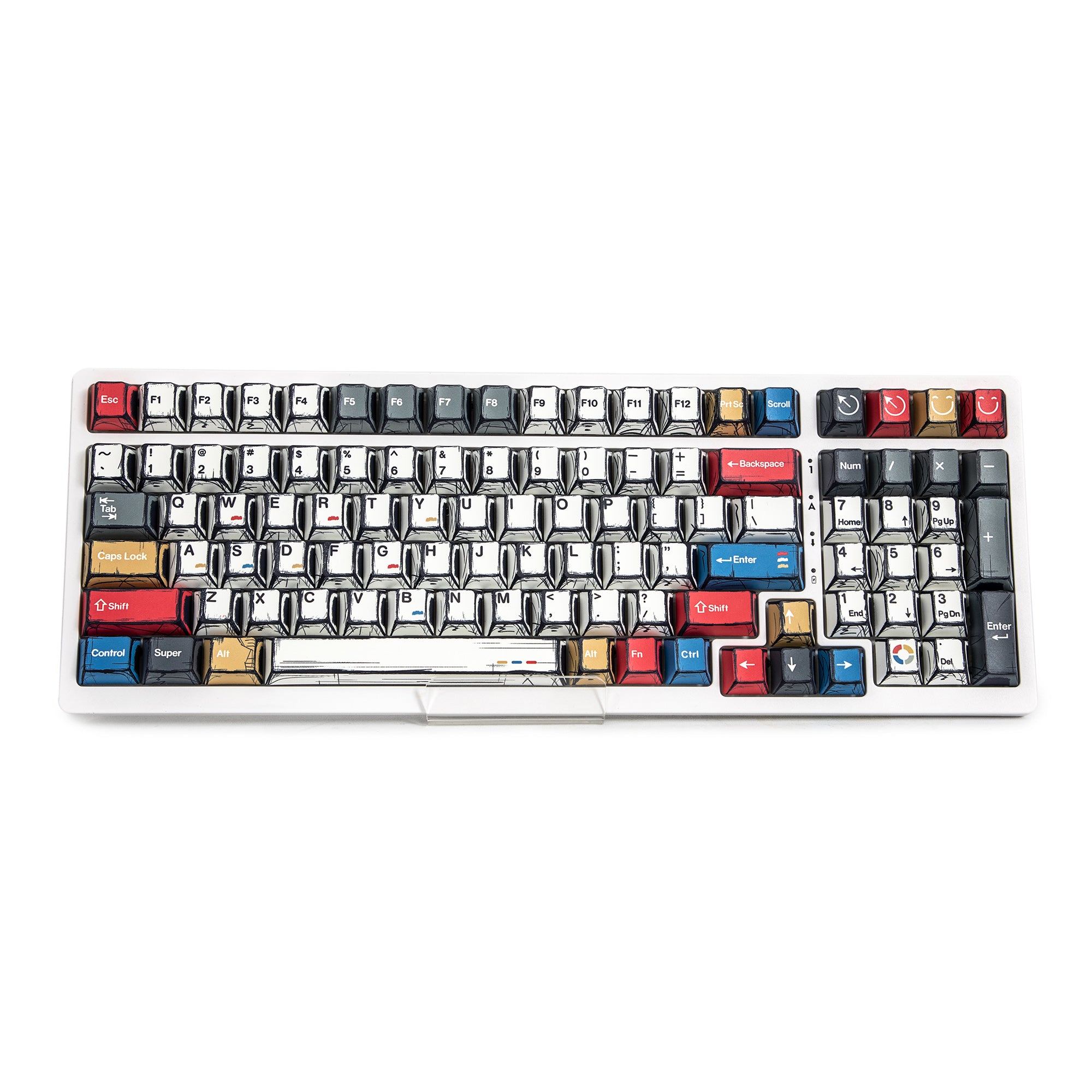 [Quantum X98] Wireless Mechanical Keyboard 3 Mode 98% Keyboards – KeyGeak