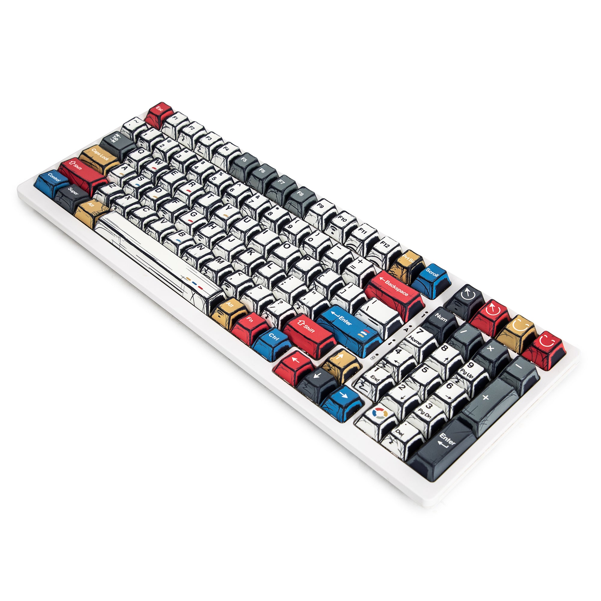 [Quantum X98] Wireless Mechanical Keyboard 3 Mode 98% Keyboards – KeyGeak