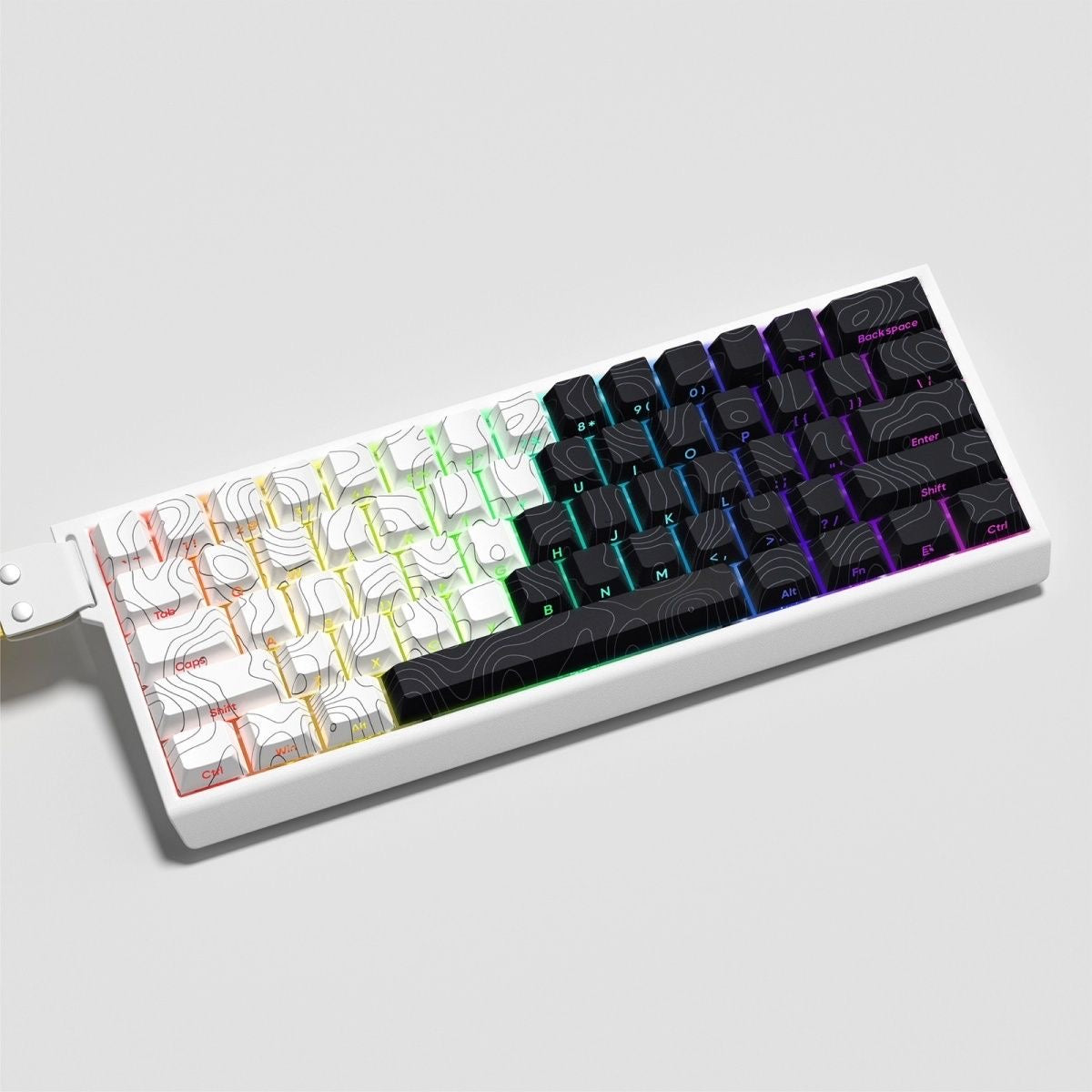 Contour line Cherry Profile Keycaps Set – KeyGeak