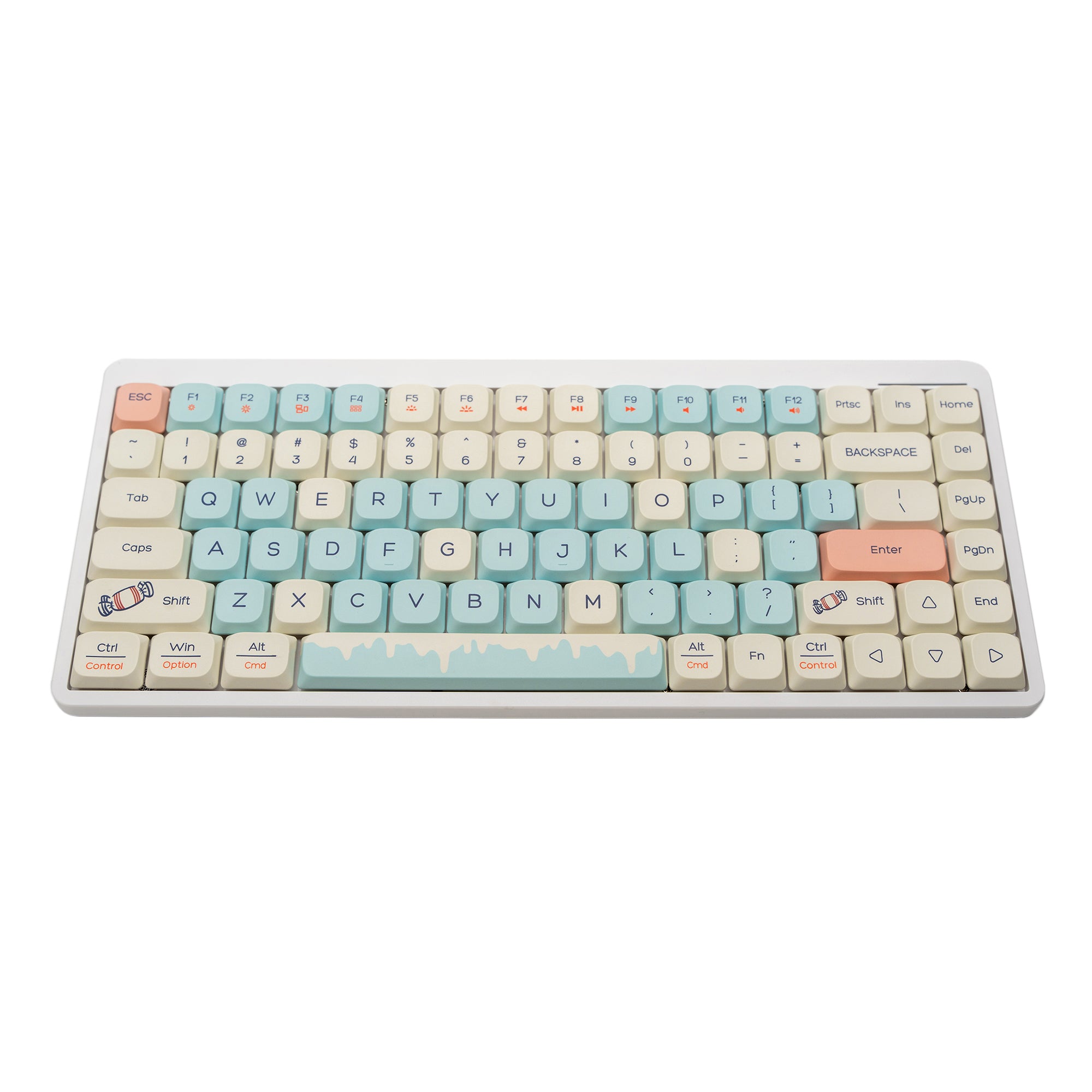 Cozy Noon Tri-mode Low-profile Mechanical Keyboard – KeyGeak