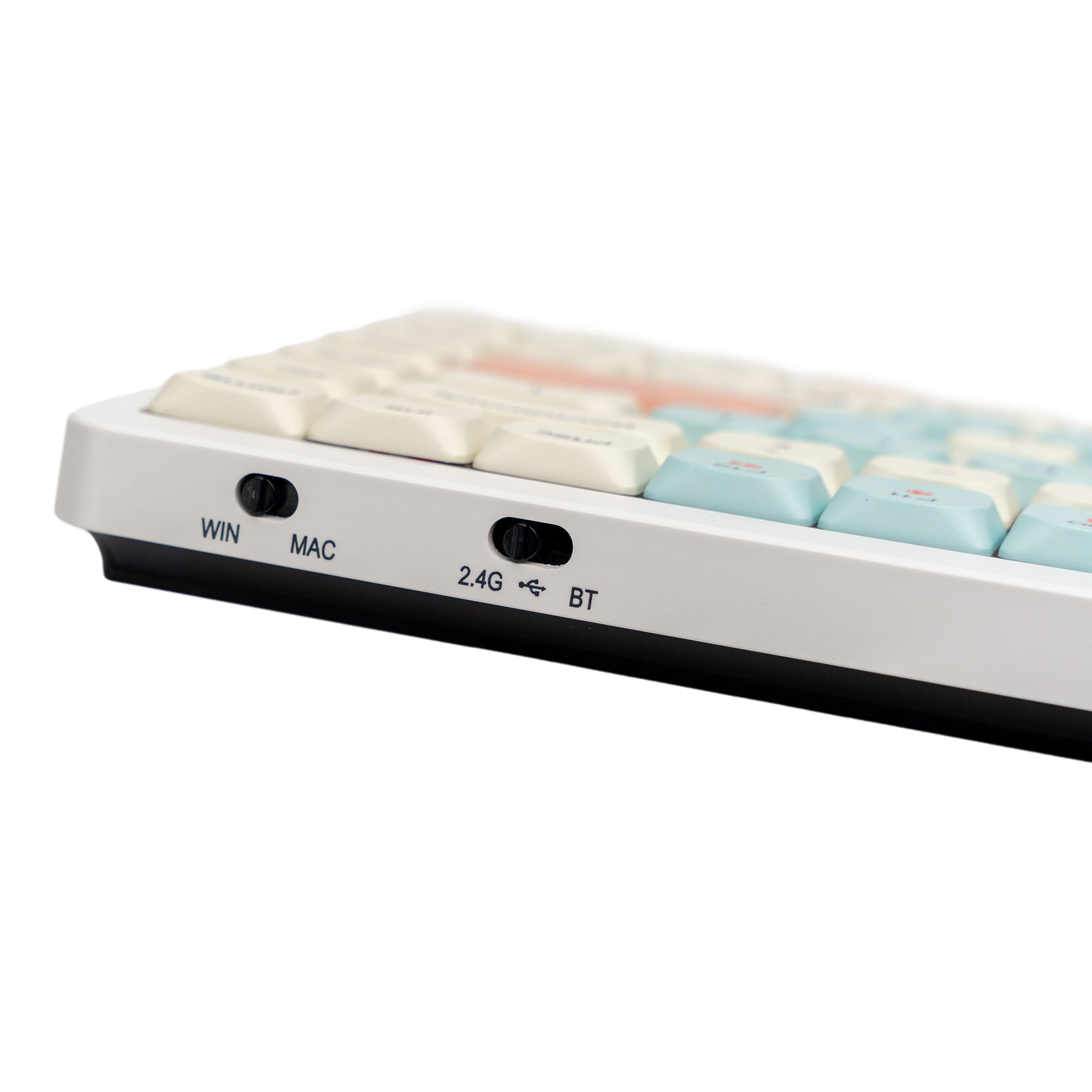 Cozy Noon Tri-mode Low-profile Mechanical Keyboard – KeyGeak