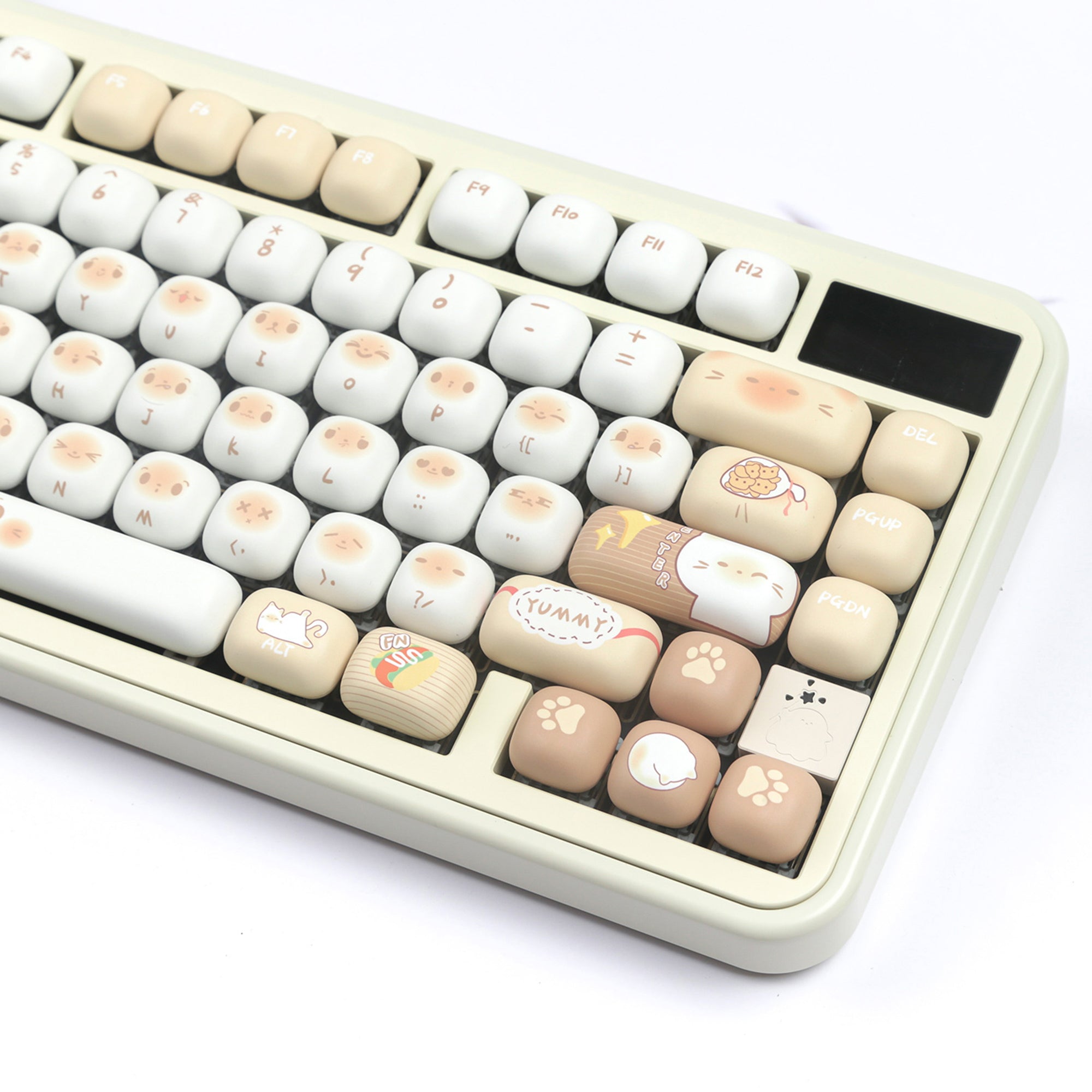 Cuddle Cat MOG Profile keycaps Set – KeyGeak
