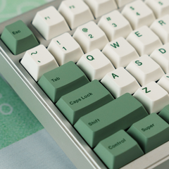 JKDK Bamboo Keycaps Set Cherry Profile PBT 64/68/75/87/98 – KeyGeak