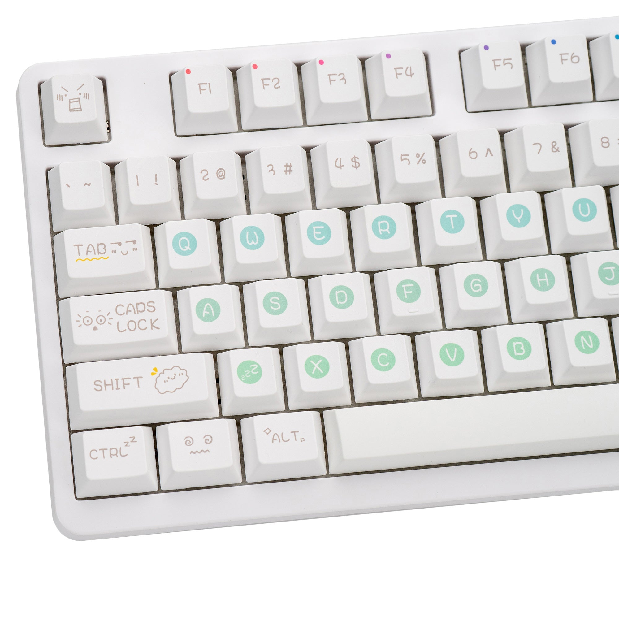 [Doodle Series]Hot-Swap RGB Tri-mode Mechanical Keyboard (Whole Keyboa ...