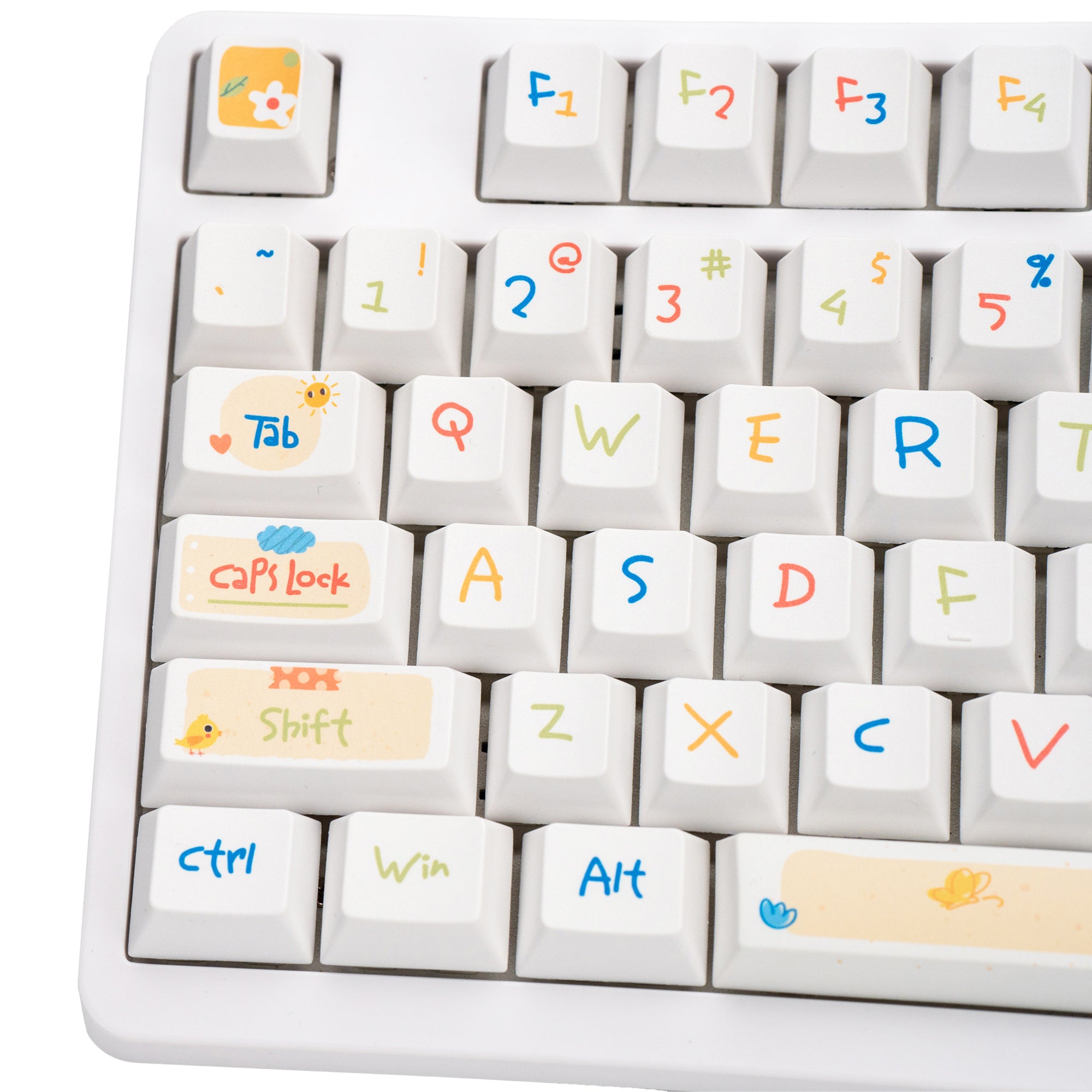 [Doodle Series]Hot-Swap RGB Tri-mode Mechanical Keyboard (Whole Keyboa ...