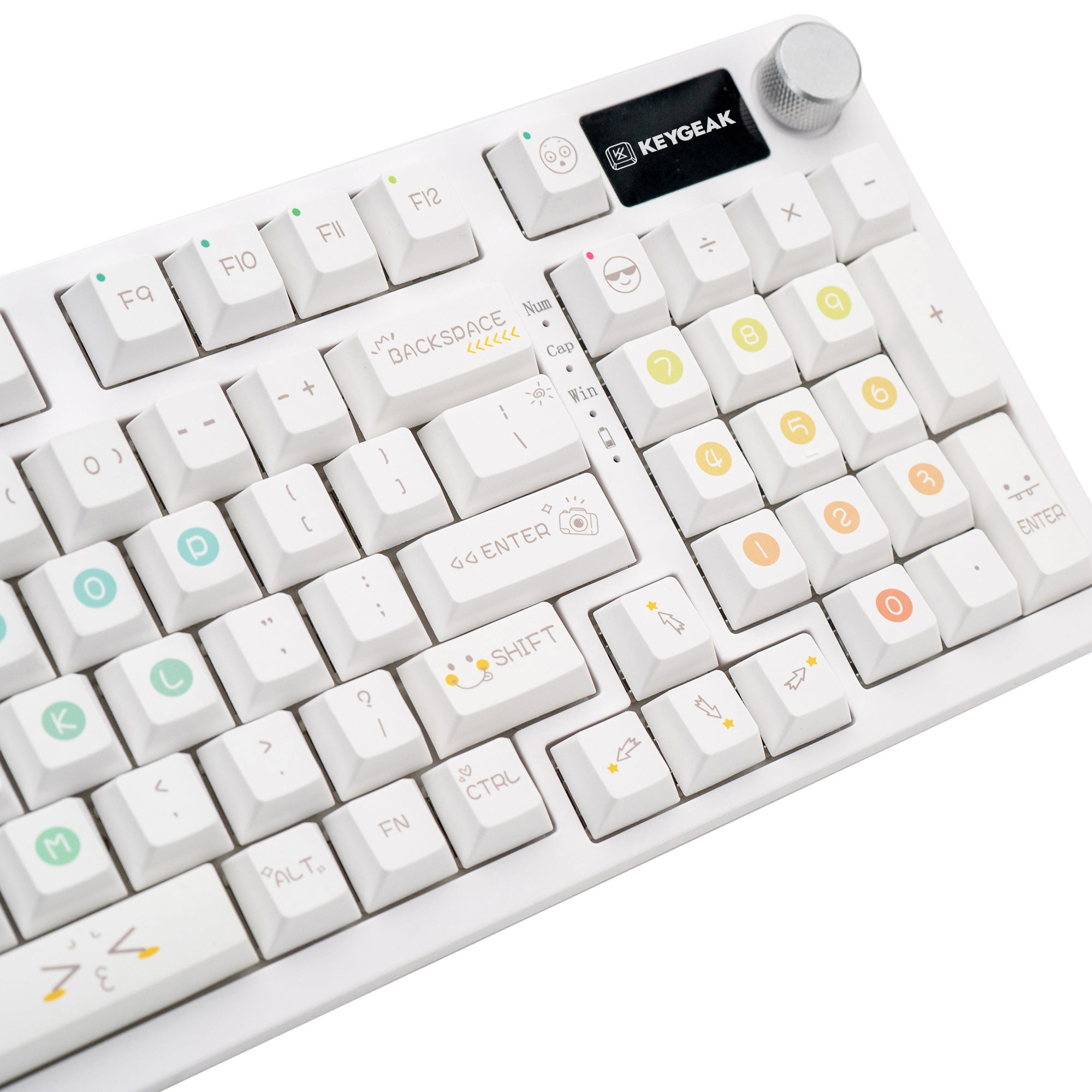 [Doodle Series]Hot-Swap RGB Tri-mode Mechanical Keyboard (Whole Keyboa ...