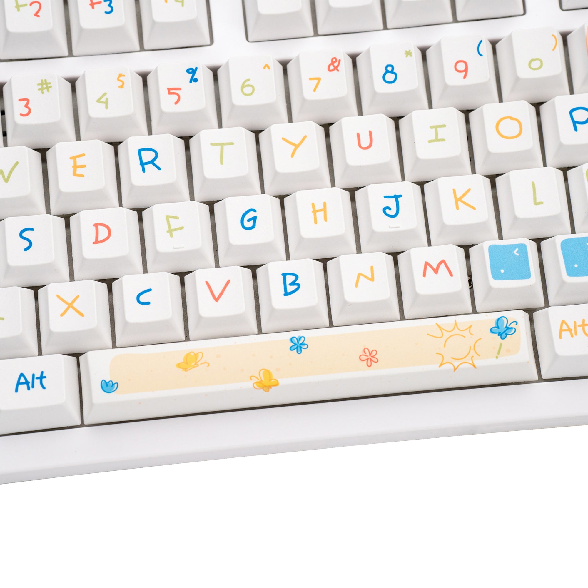 [Doodle Series]Hot-Swap RGB Tri-mode Mechanical Keyboard (Whole Keyboa ...
