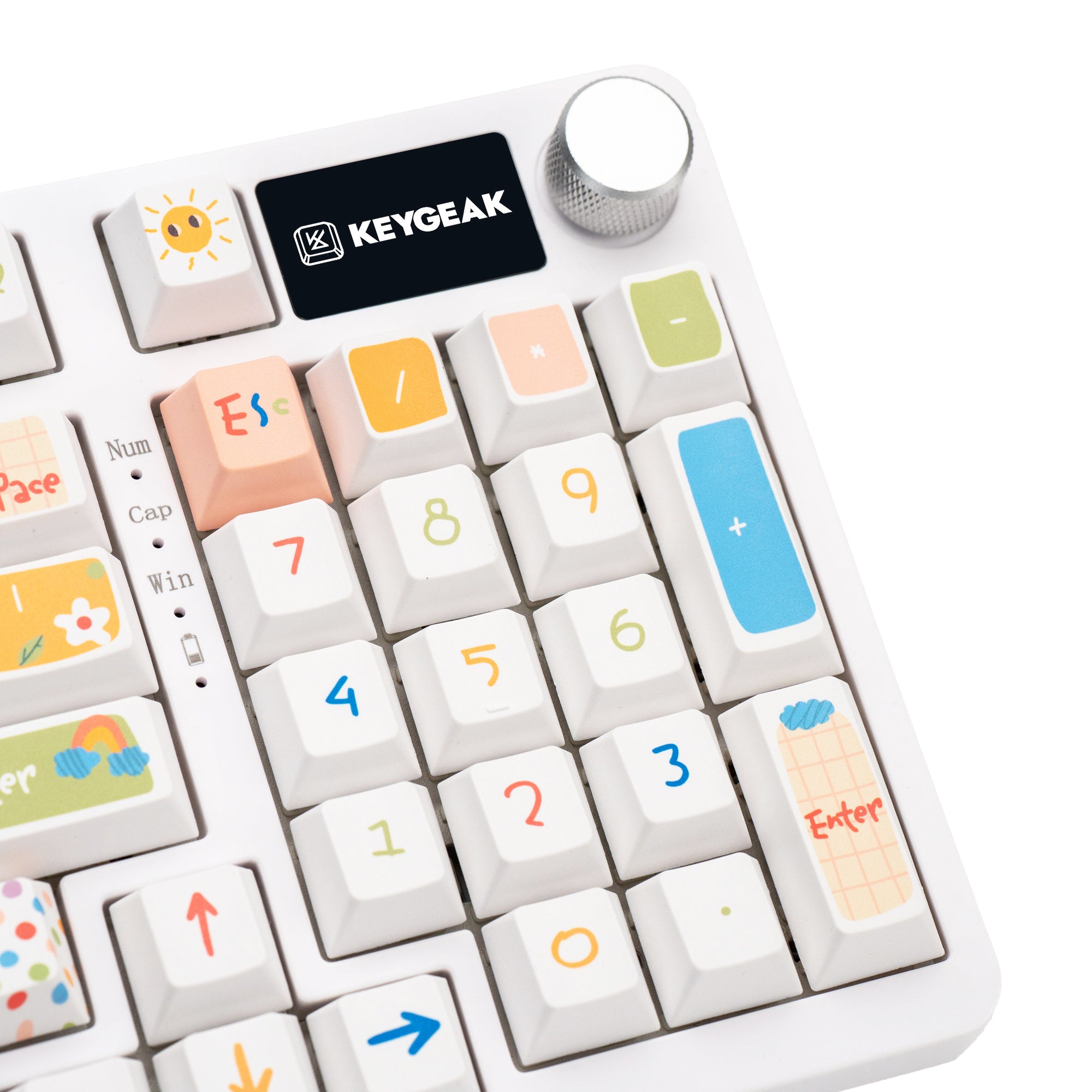 [Doodle Series]Hot-Swap RGB Tri-mode Mechanical Keyboard (Whole Keyboa ...