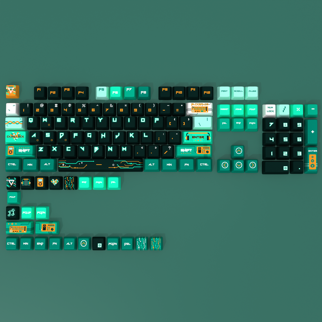 Electronic Music Keycaps – KeyGeak