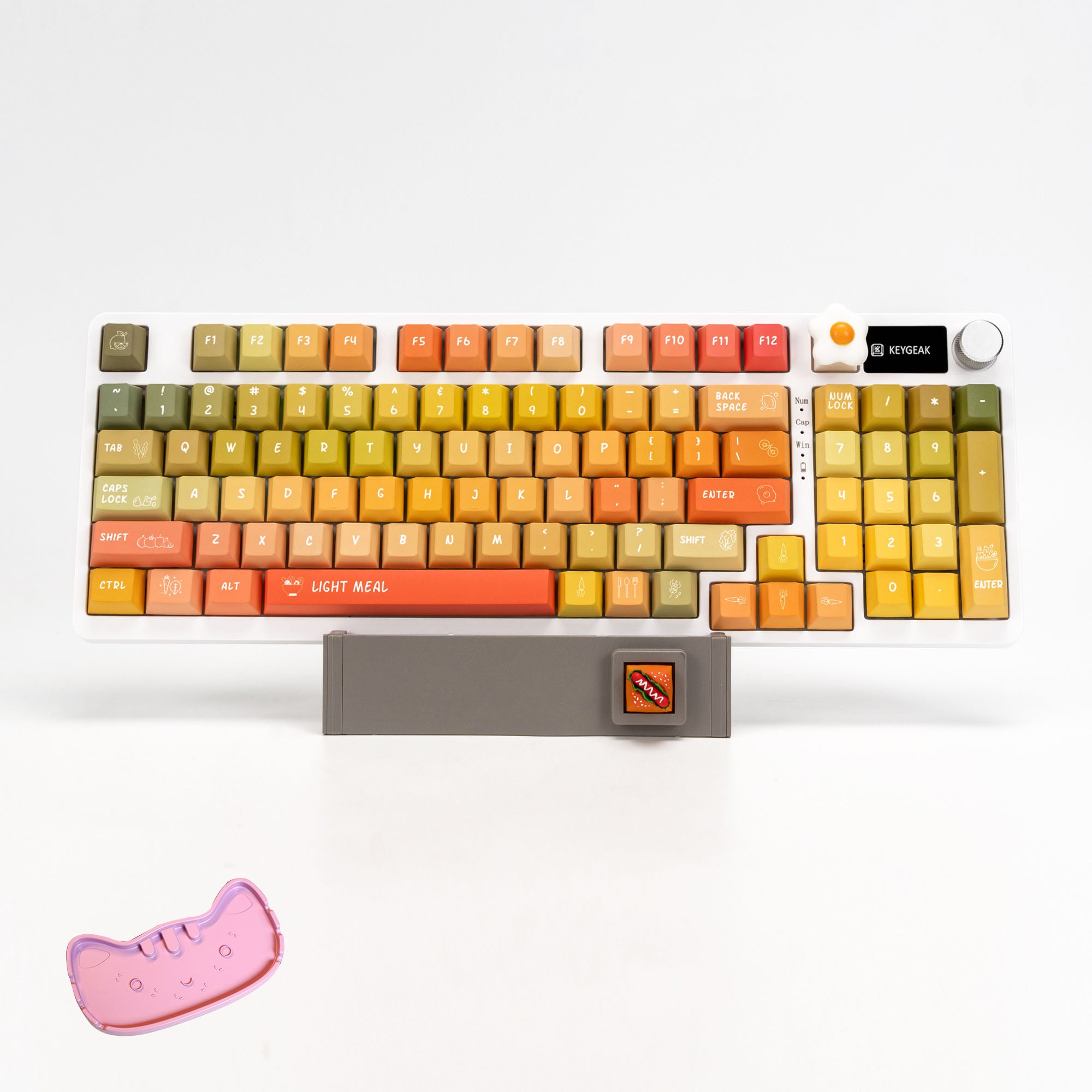 [Food Series]KG98 Hot-Swap RGB Mechanical Keyboard (whole keyboard kit ...