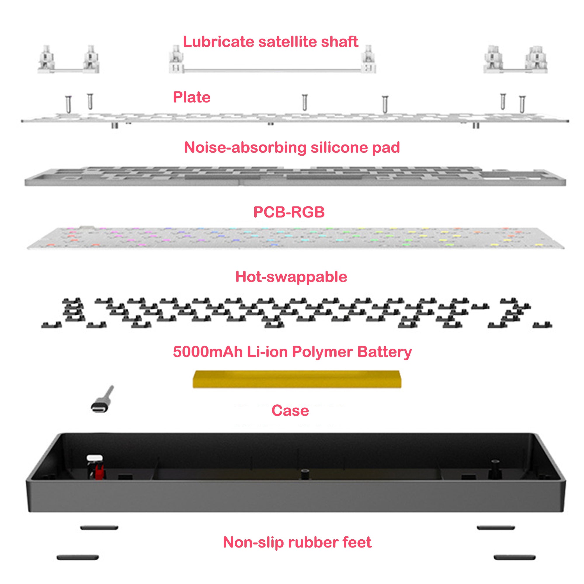 KG·DEMO [2000] Hot-Swap Mechanical Keyboard – KeyGeak