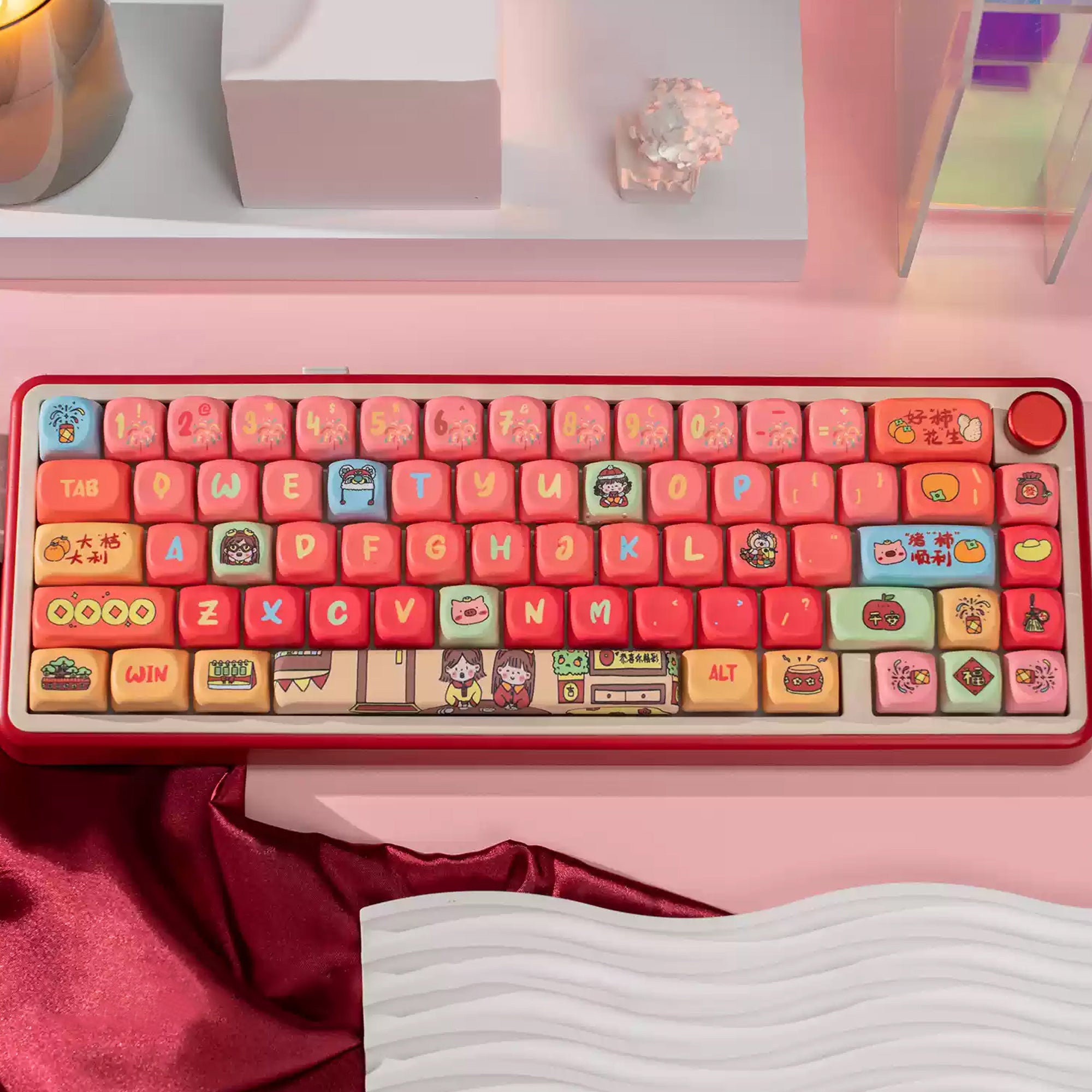 OMO65 Tri-mode Mechanical Keyboard – KeyGeak