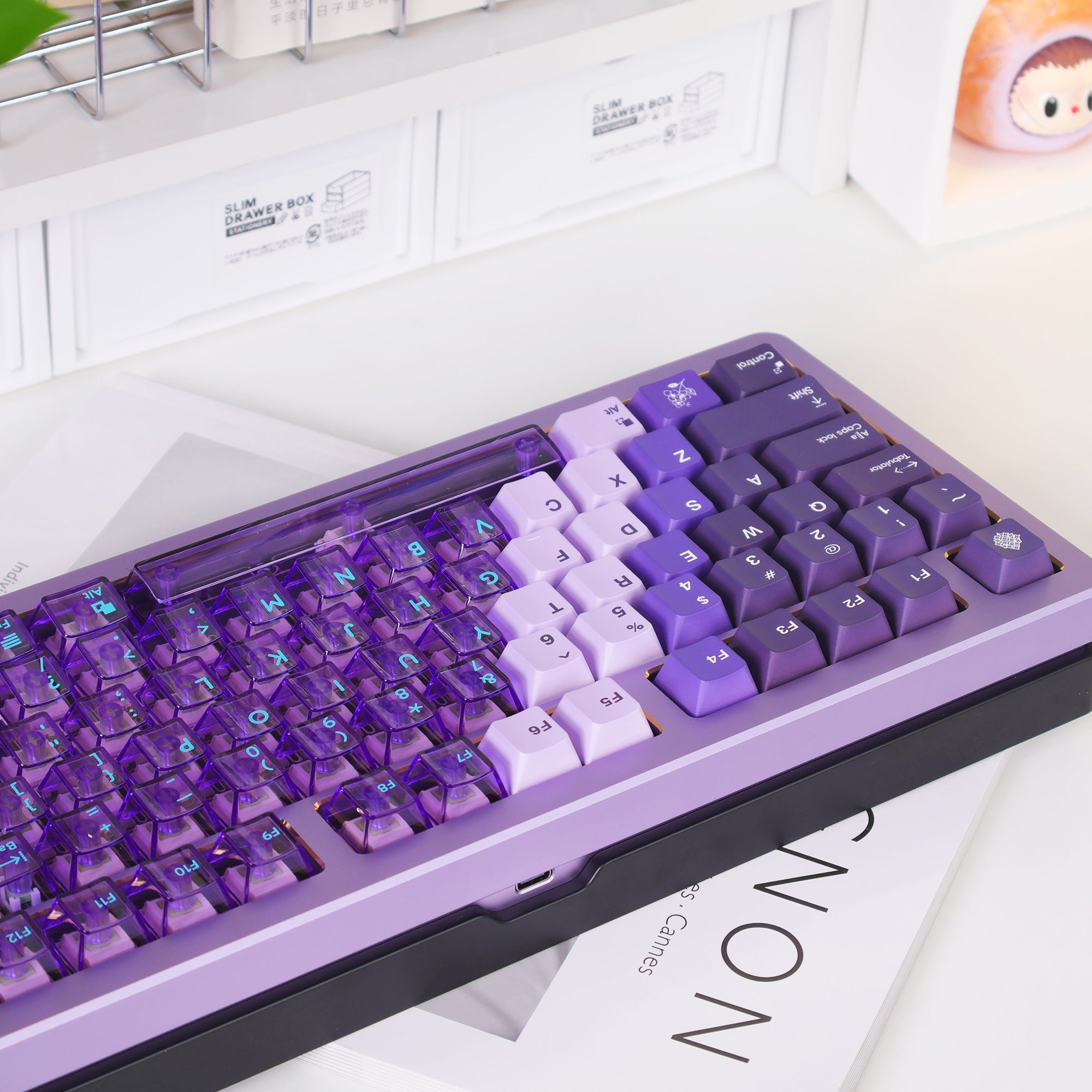 Snow Mountain Gradient Backlit Keycaps Set – KeyGeak