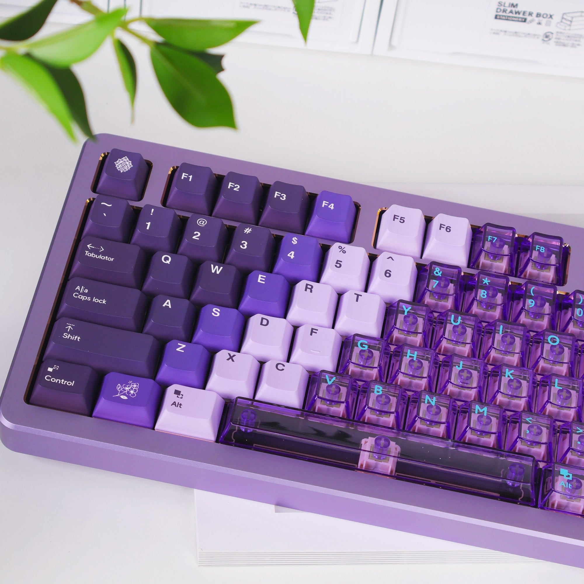 Snow Mountain Gradient Backlit Keycaps Set – KeyGeak