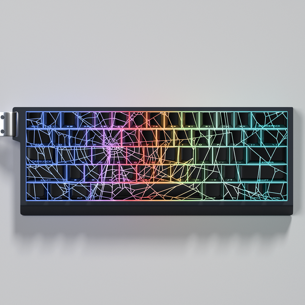 Translucent Spider Web Cherry Profile Side Legends Keycaps Set – KeyGeak