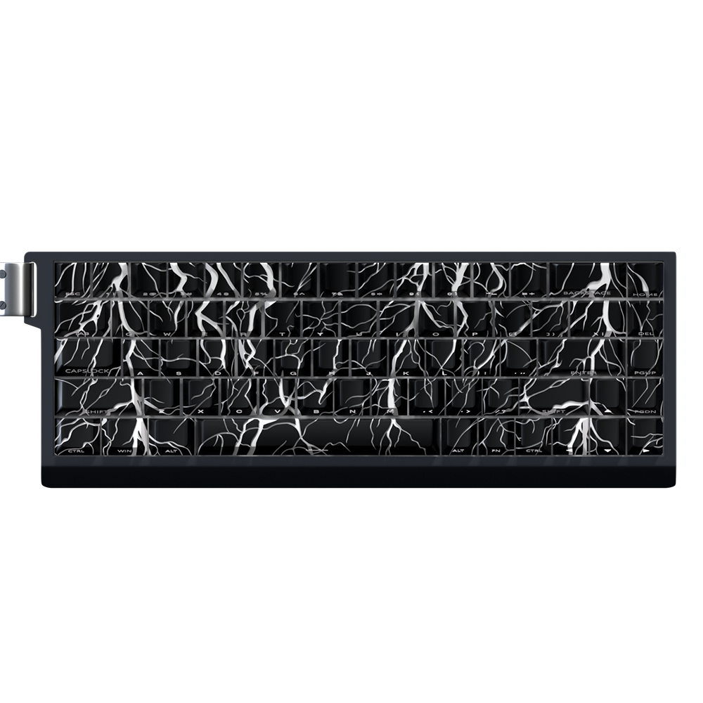 Translucent Thunder Cherry Profile Side Legends Keycaps Set – KeyGeak