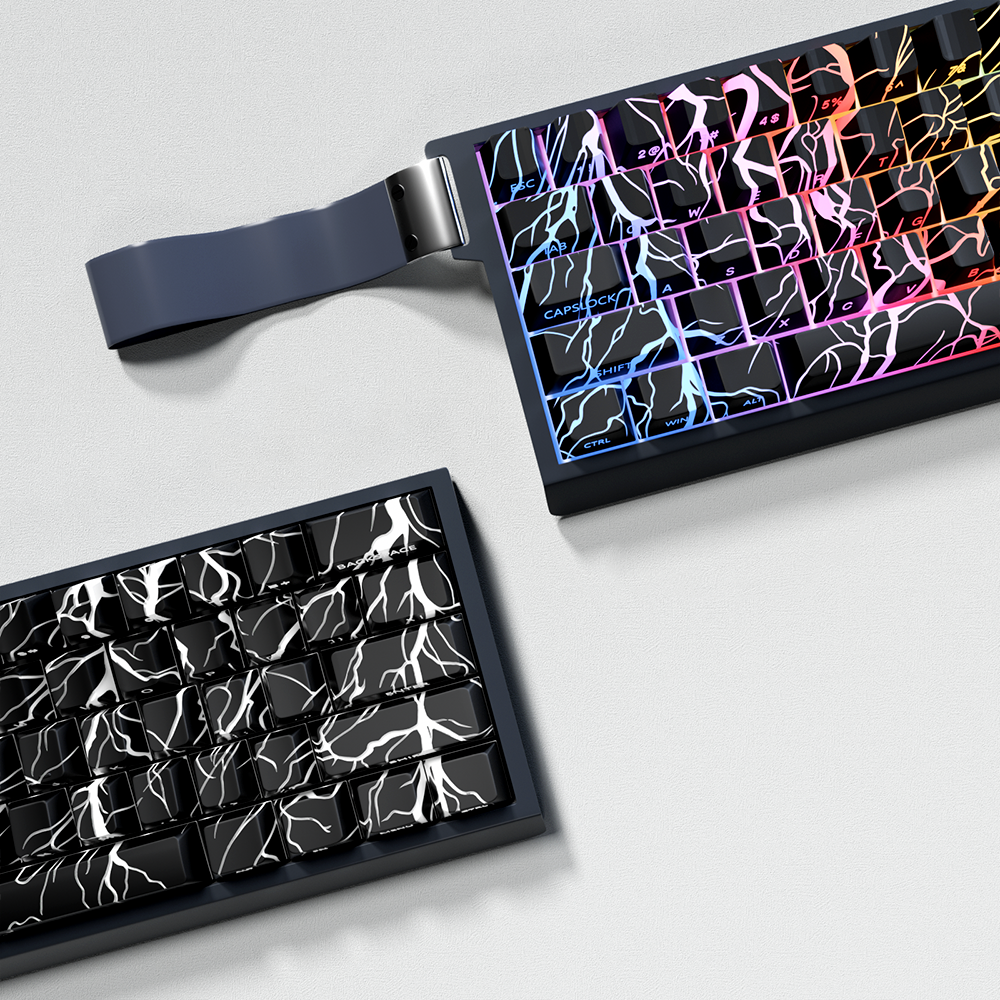 Translucent Thunder Cherry Profile Side Legends Keycaps Set – KeyGeak