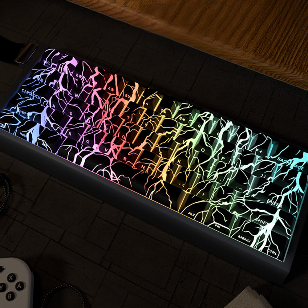 Translucent Thunder Cherry Profile Side Legends Keycaps Set – KeyGeak