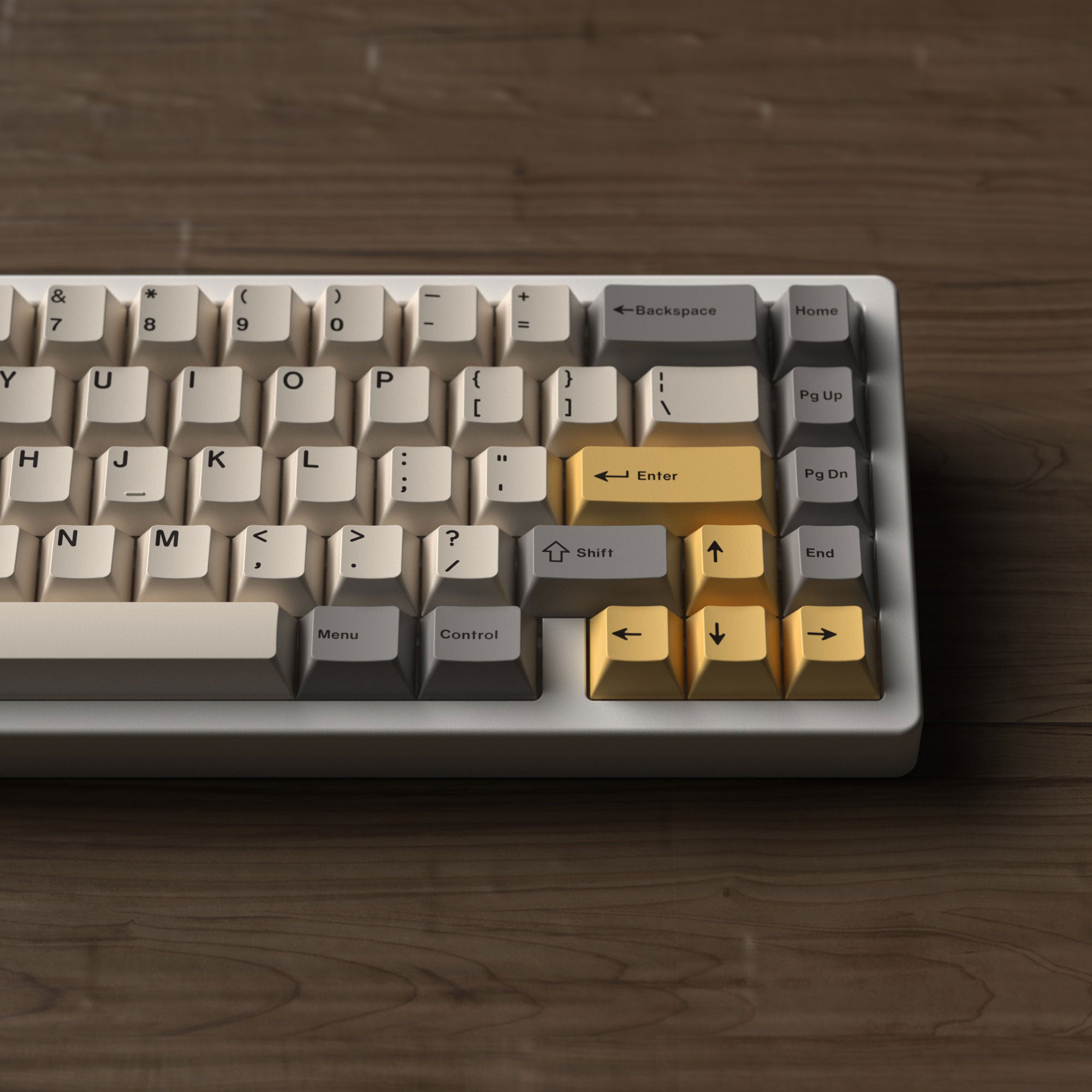 [Desert] English/Japanese PBT ANSI & ISO Cherry Profile Keycaps Set ...
