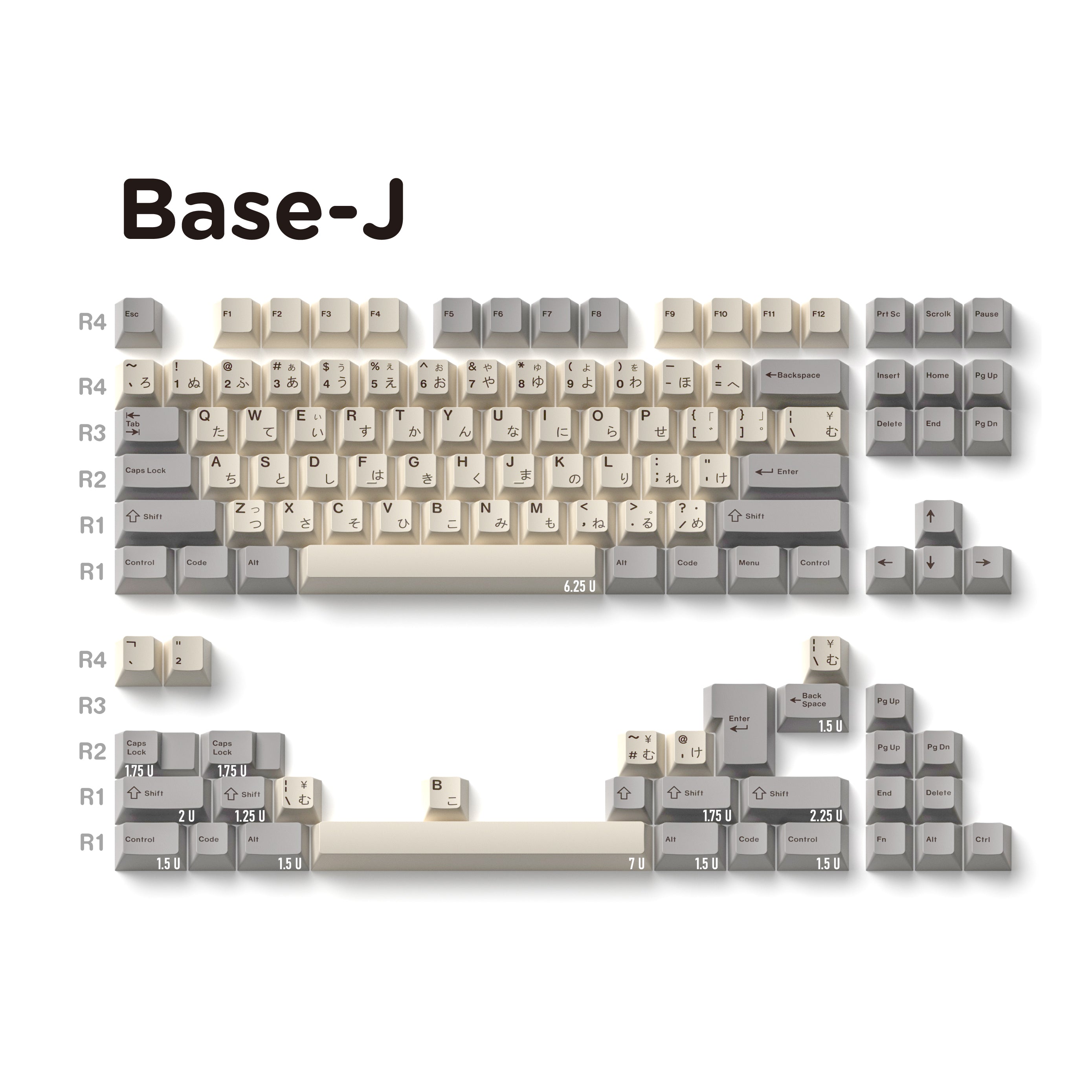 [Desert] English/Japanese PBT ANSI & ISO Cherry Profile Keycaps Set ...