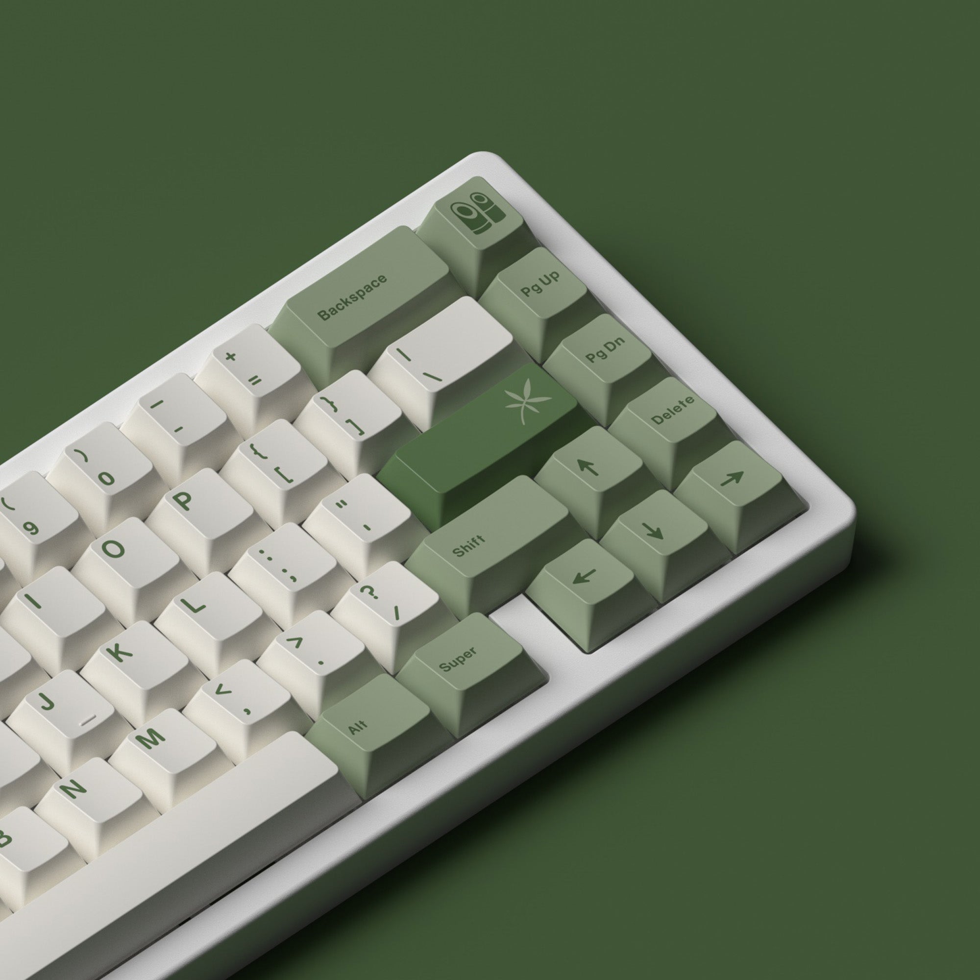 JKDK Bamboo Keycaps Set Cherry Profile PBT 64/68/75/87/98 – KeyGeak