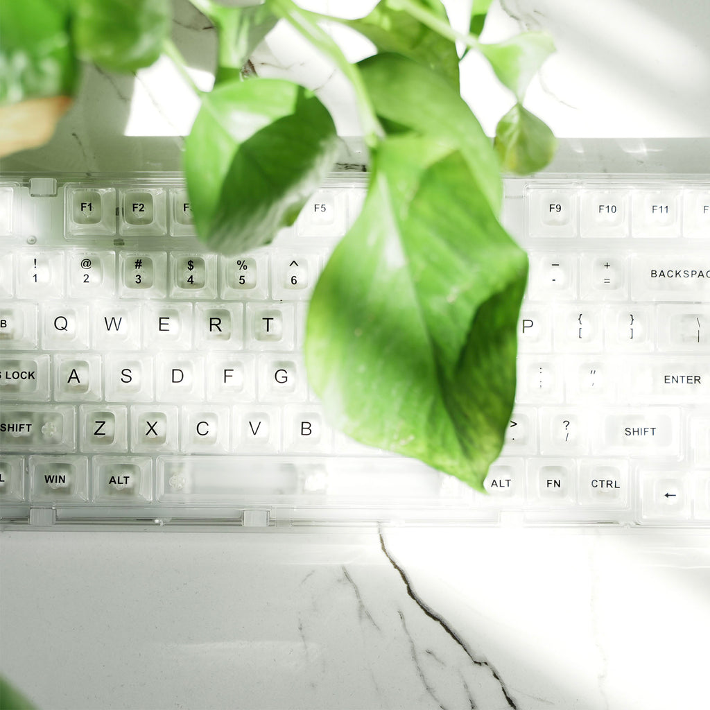 X75 Transparent Mechanical Gaming Keyboard – KeyGeak