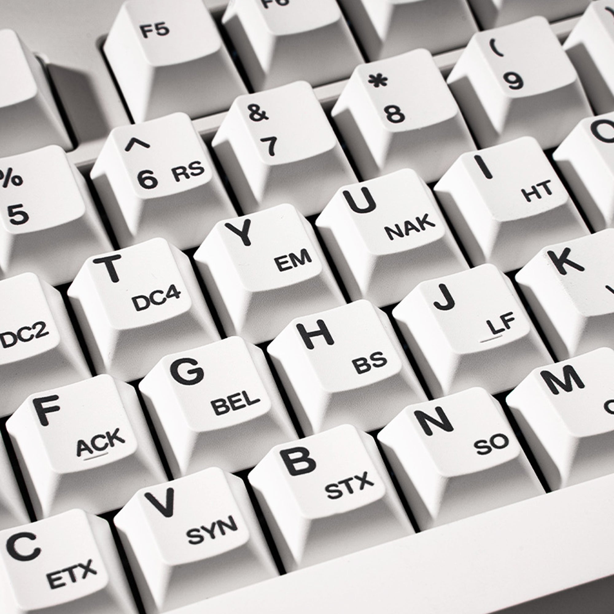ASCII Keycap Cherry Set – KeyGeak