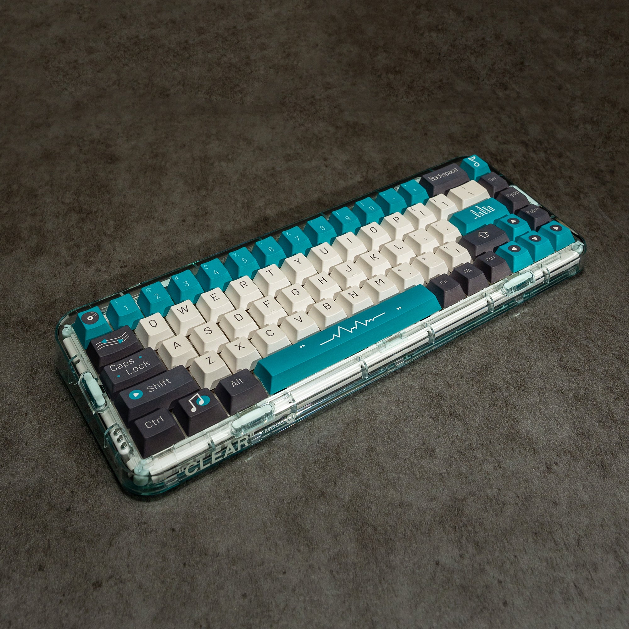 Musical Element PBT Tricolor Mechanical Keyboard Keycaps Set – KeyGeak