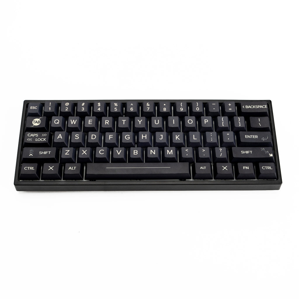 Minimalist Black PBT Cherry Profile Keycaps – KeyGeak