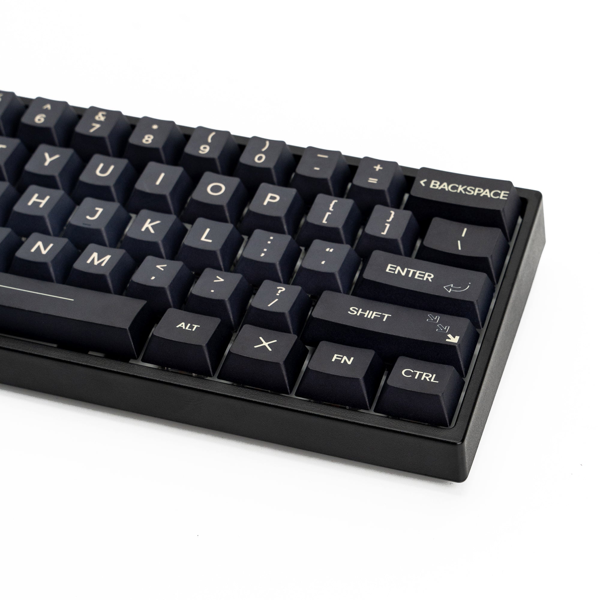 Minimalist Black PBT Cherry Profile Keycaps – KeyGeak