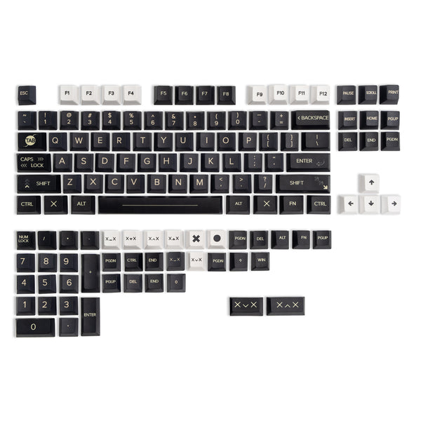 Minimalist Black PBT Cherry Profile Keycaps – KeyGeak
